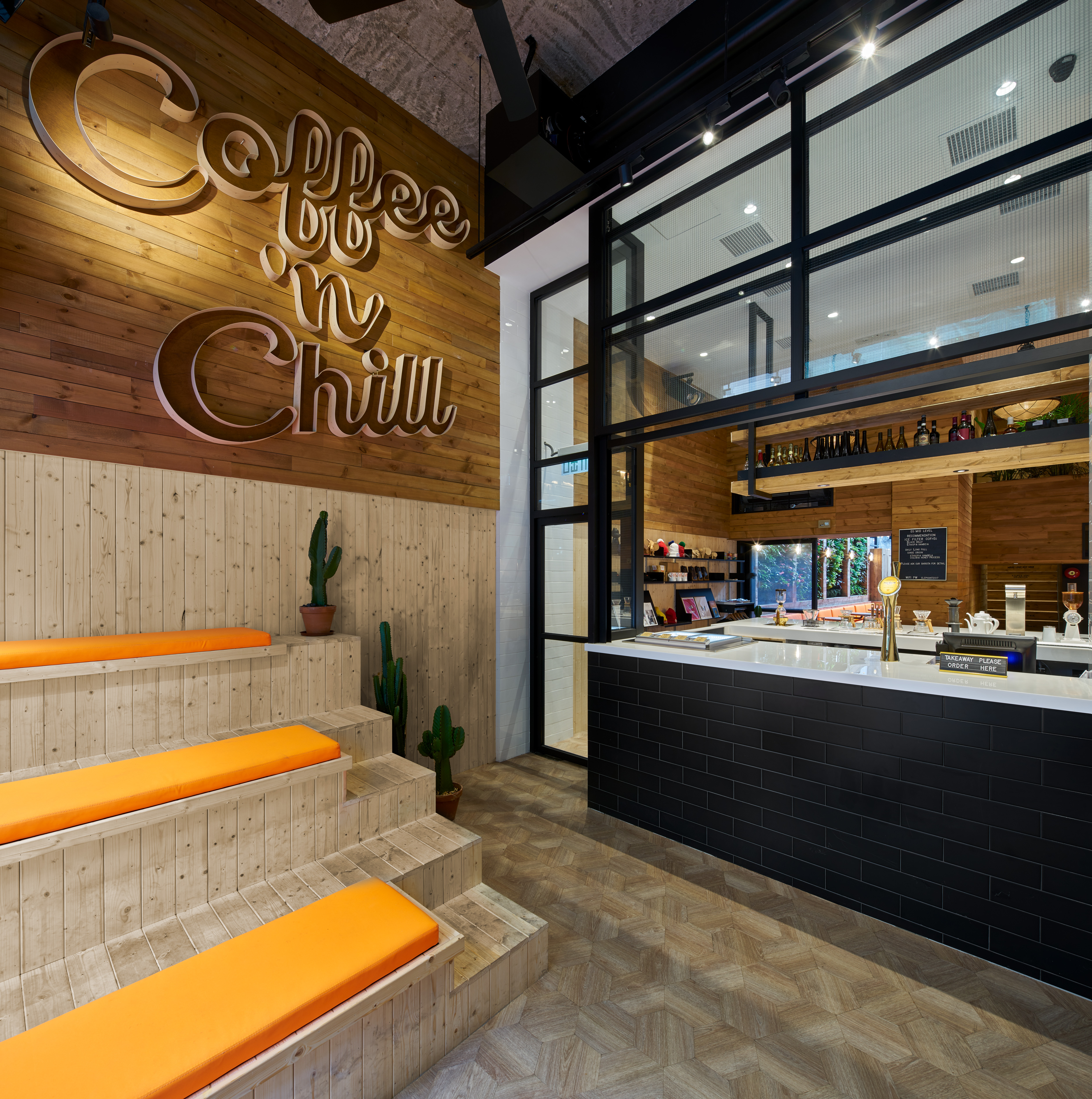 Elephant Grounds Coffee Mid Levels by JJA / Bespoke Architecture ...