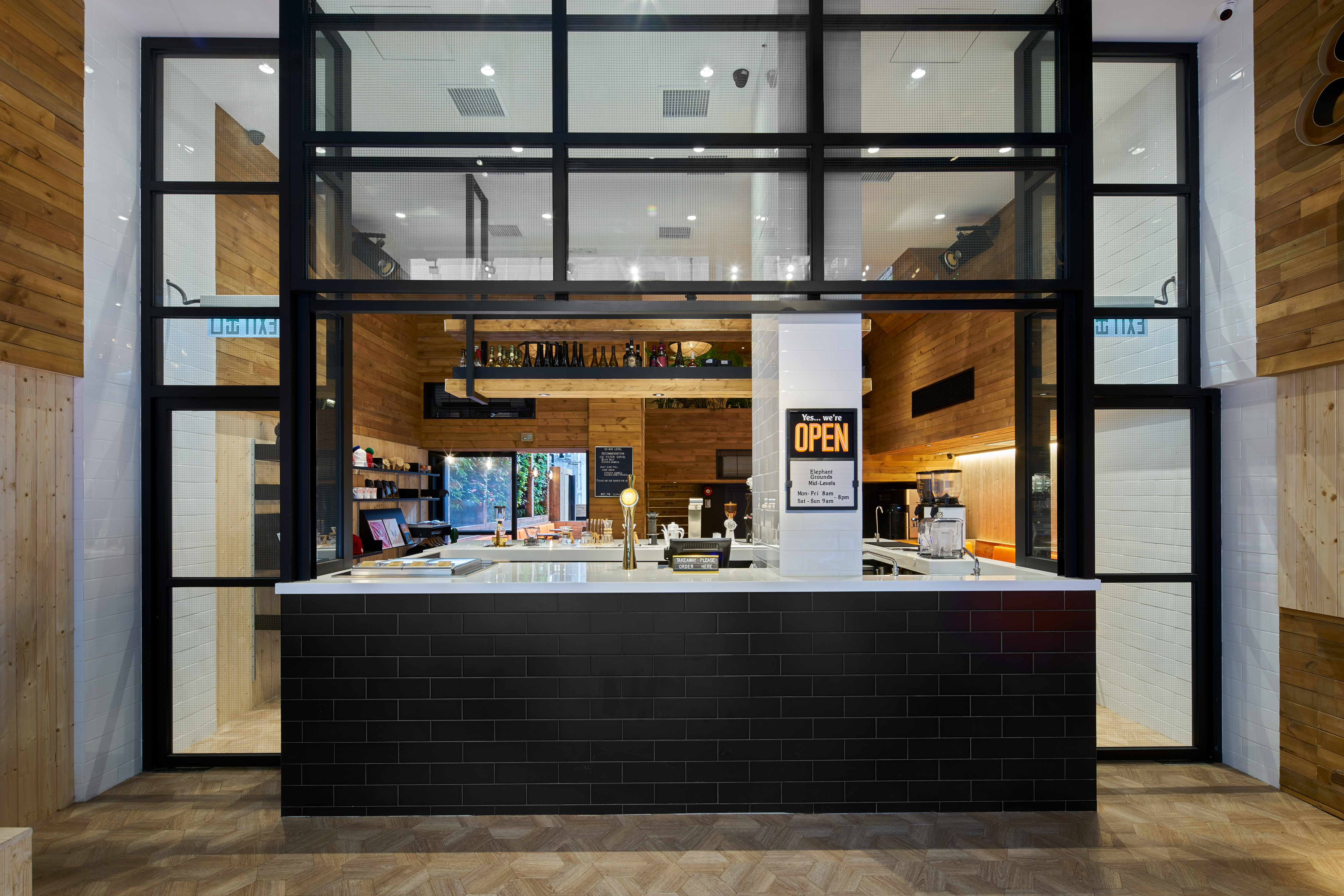 Elephant Grounds Coffee Mid Levels by JJA / Bespoke Architecture ...