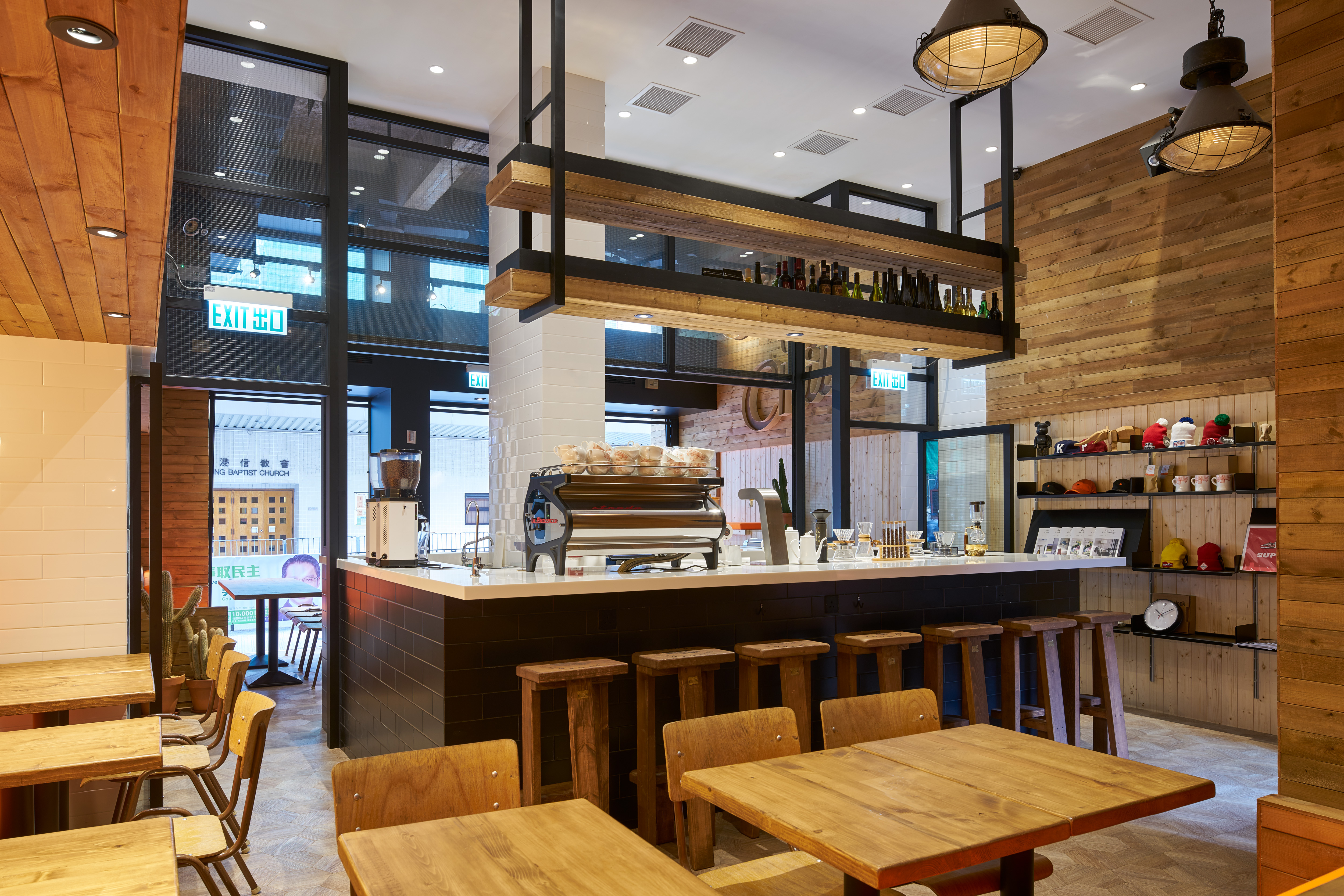 Elephant Grounds Coffee Mid Levels by JJA / Bespoke Architecture ...