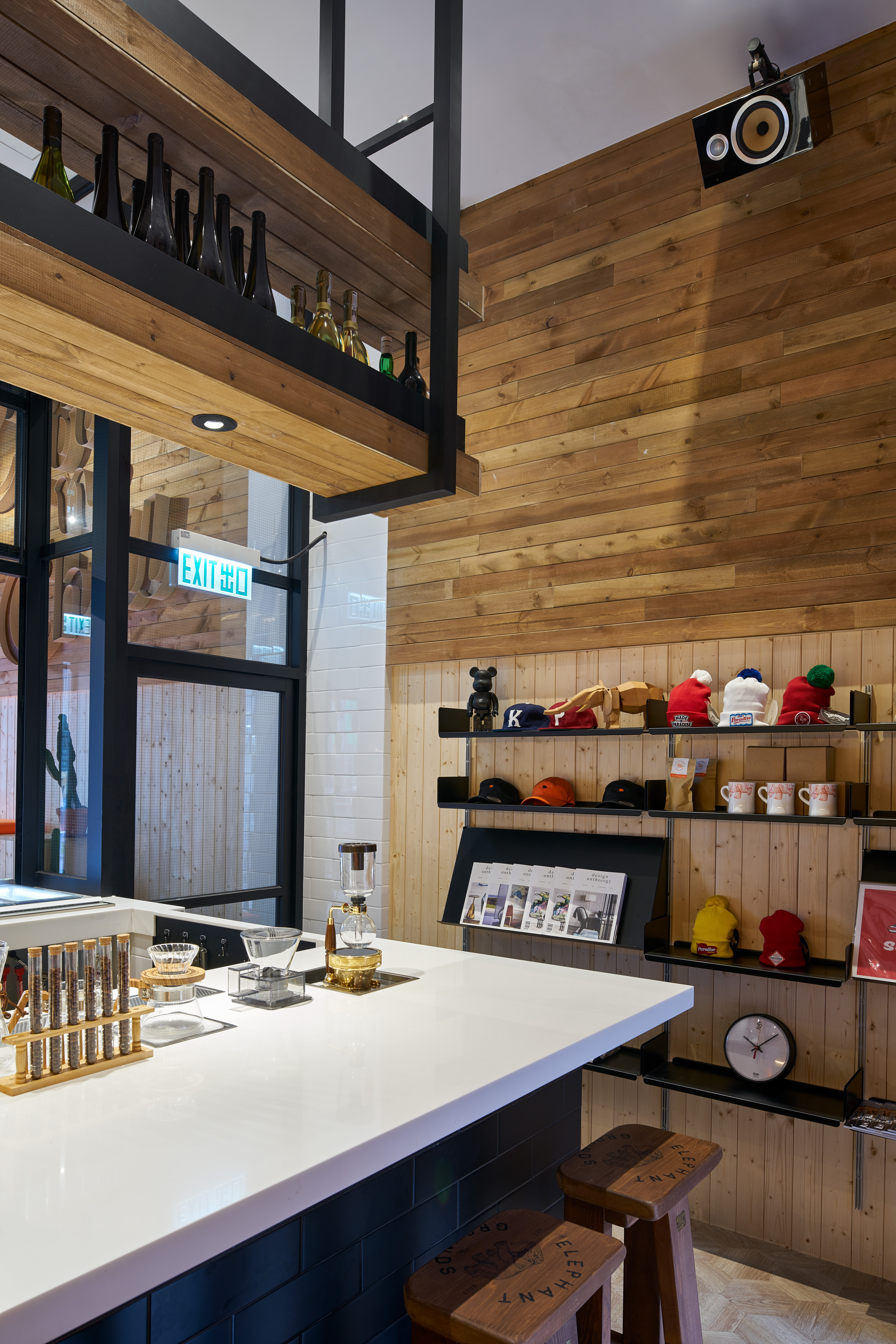 Elephant Grounds Coffee Mid Levels by JJA / Bespoke Architecture ...