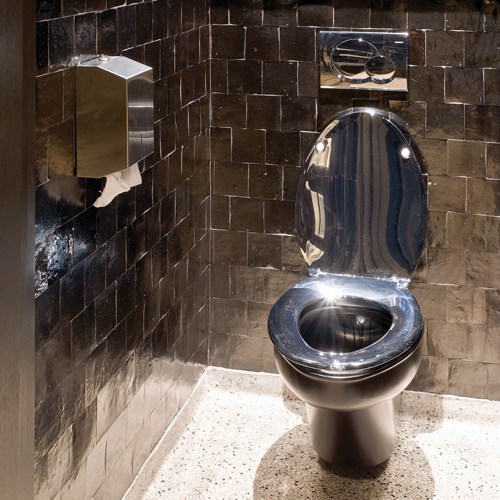 Euro-Urban Toilet Configured for In-Wall Flushing System from Neo-Metro ...