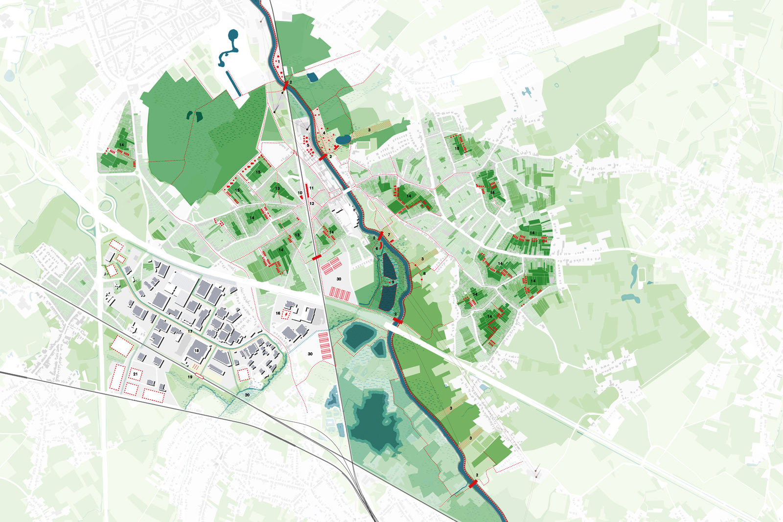 Park Poelzone by LOLA landscape architects - Architizer