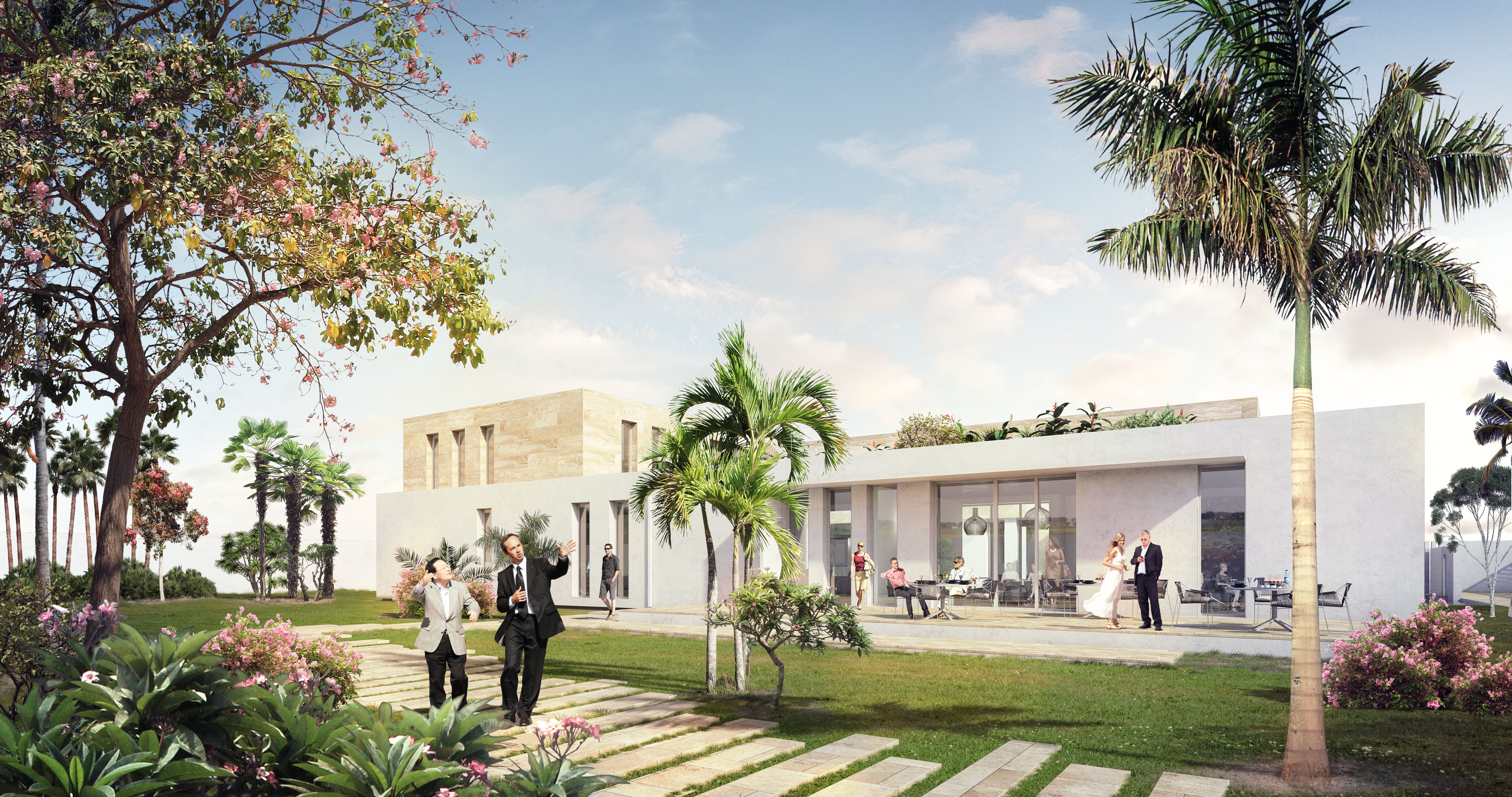 RABAT EMBASSY by BAEB - Bureau d'Architects Emmanuel Bouffioux - Architizer