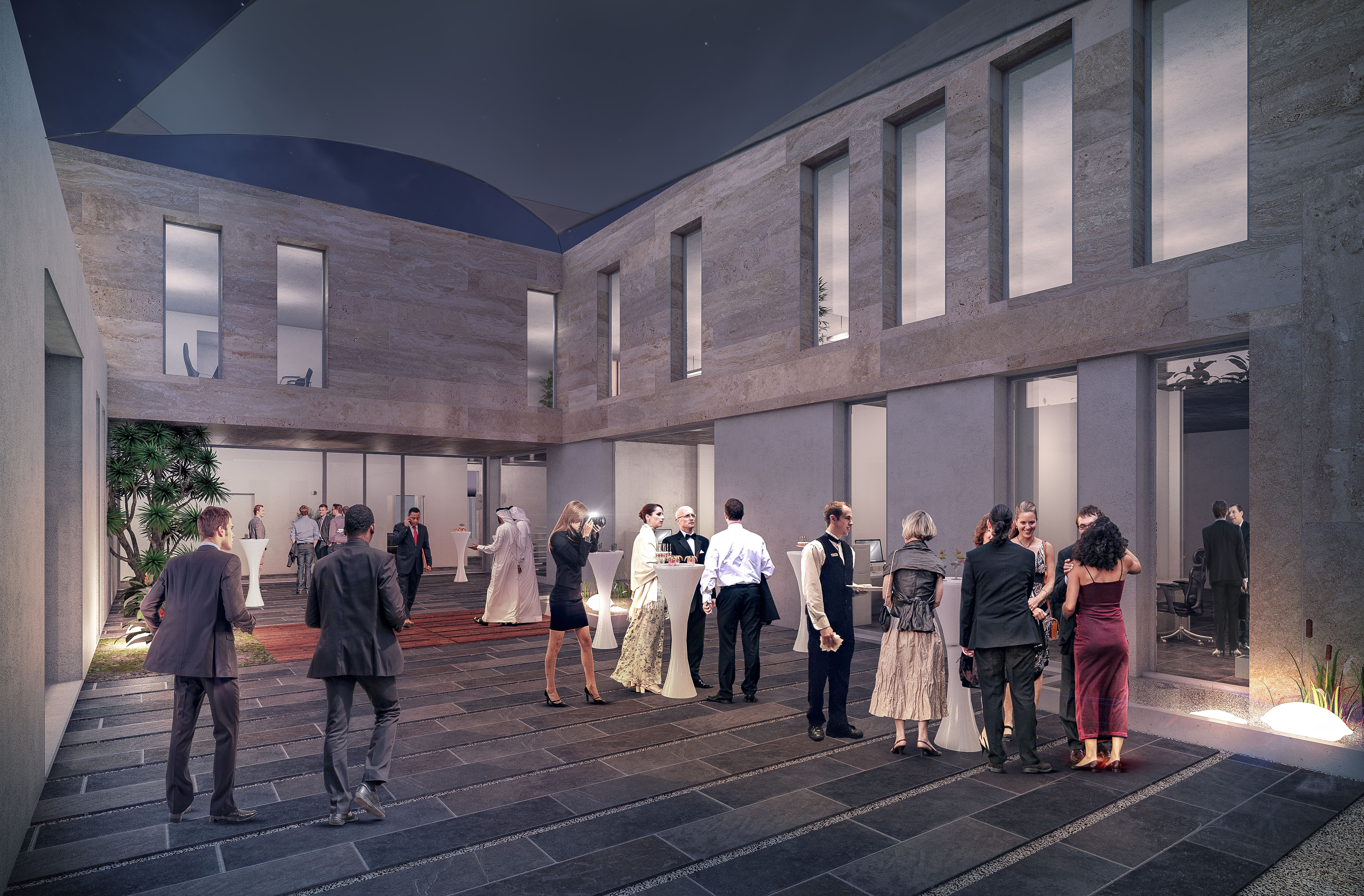 RABAT EMBASSY by BAEB - Bureau d'Architects Emmanuel Bouffioux - Architizer