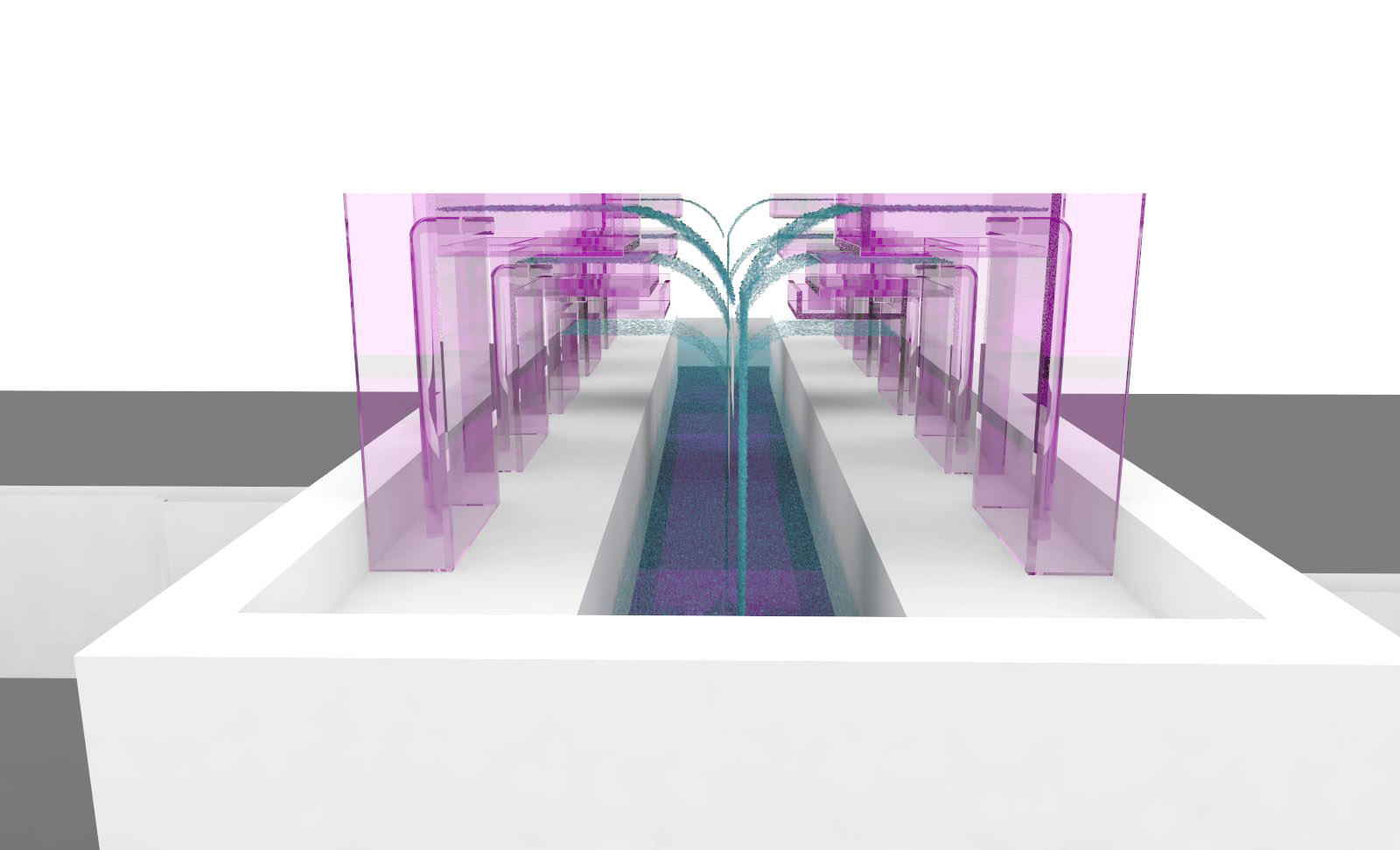 Sculptural Water Art Display | Beverly Hills by Studio H2O - Architizer