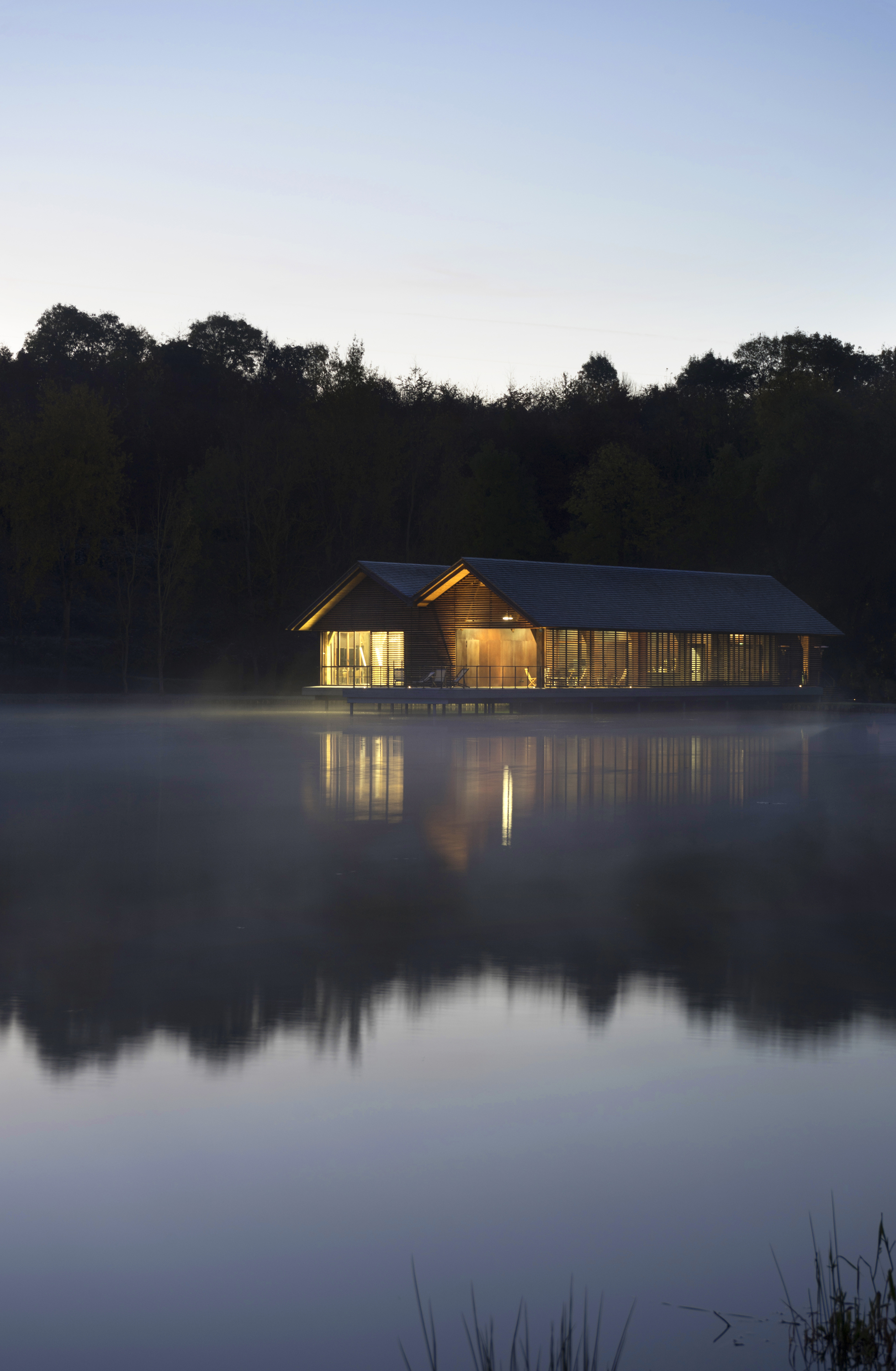 Conference room on a lake Moulin de la forge