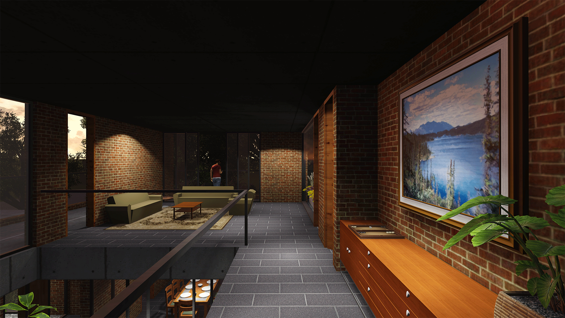 Interior : Courtyard House, Baroda Project By VH Design Studio by VH ...