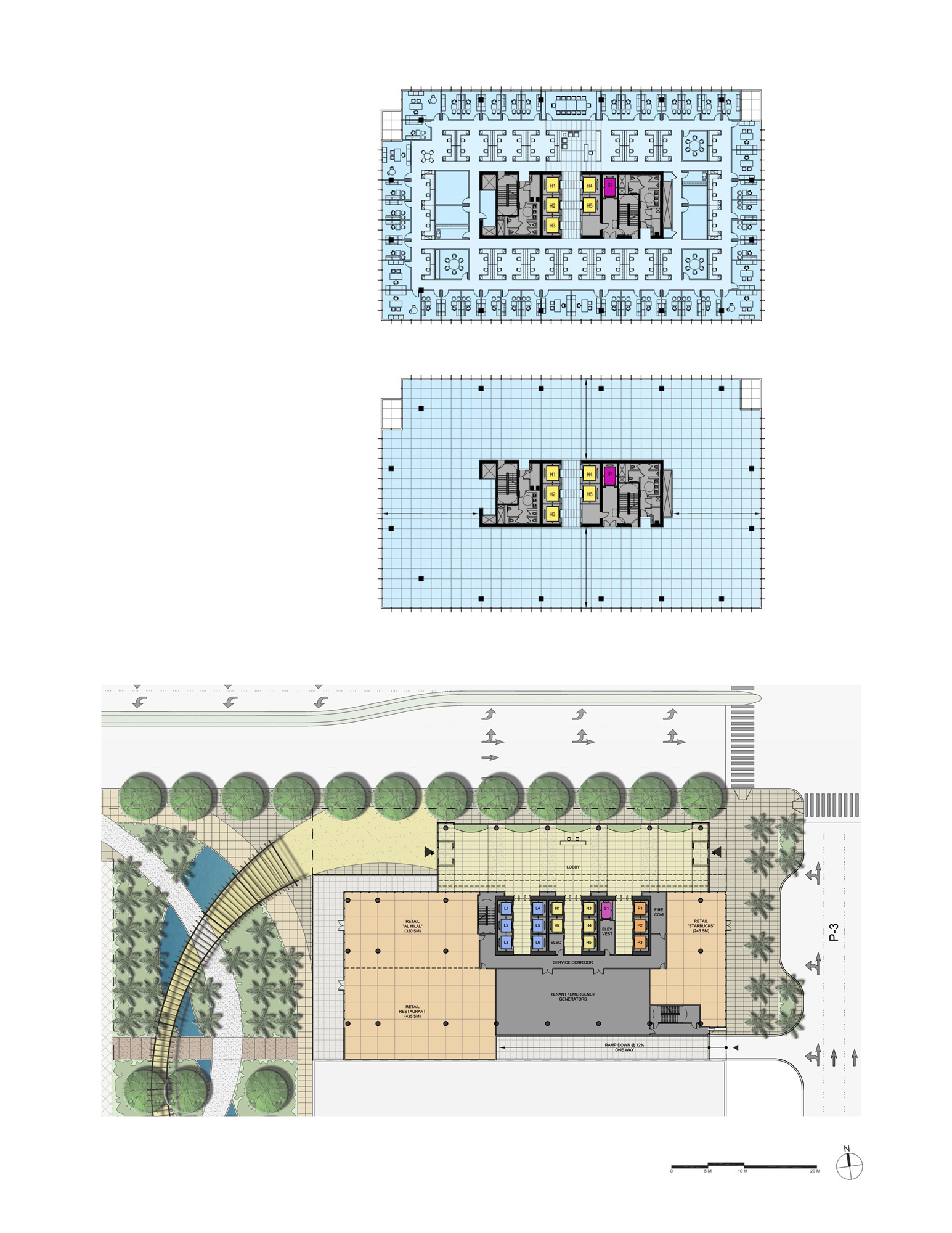 Idea 2054577: Al Hilal Bank Office Tower by Goettsch Partners in Abu ...