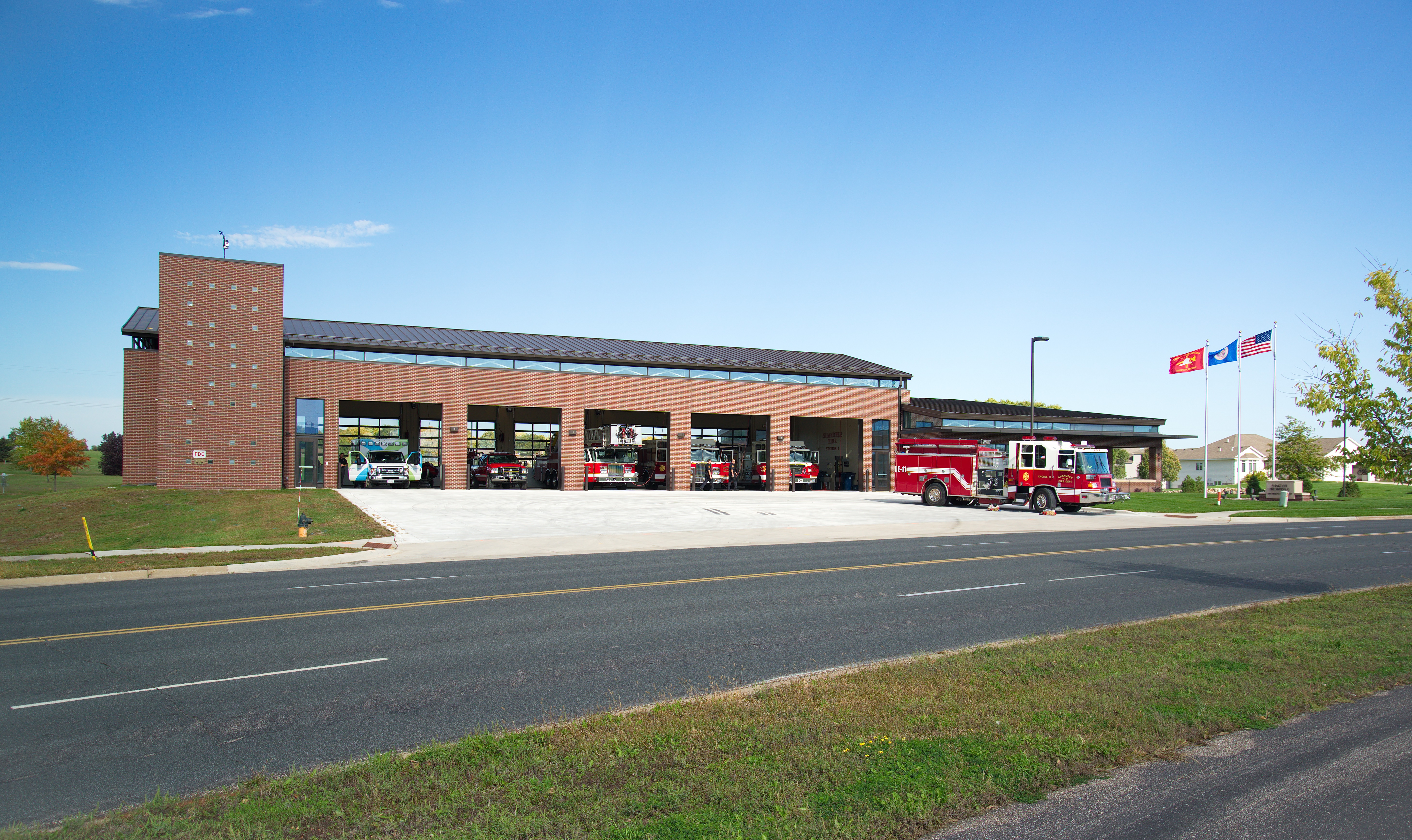 Shakopee Fire Station #2 by Oertel Architects - Architizer