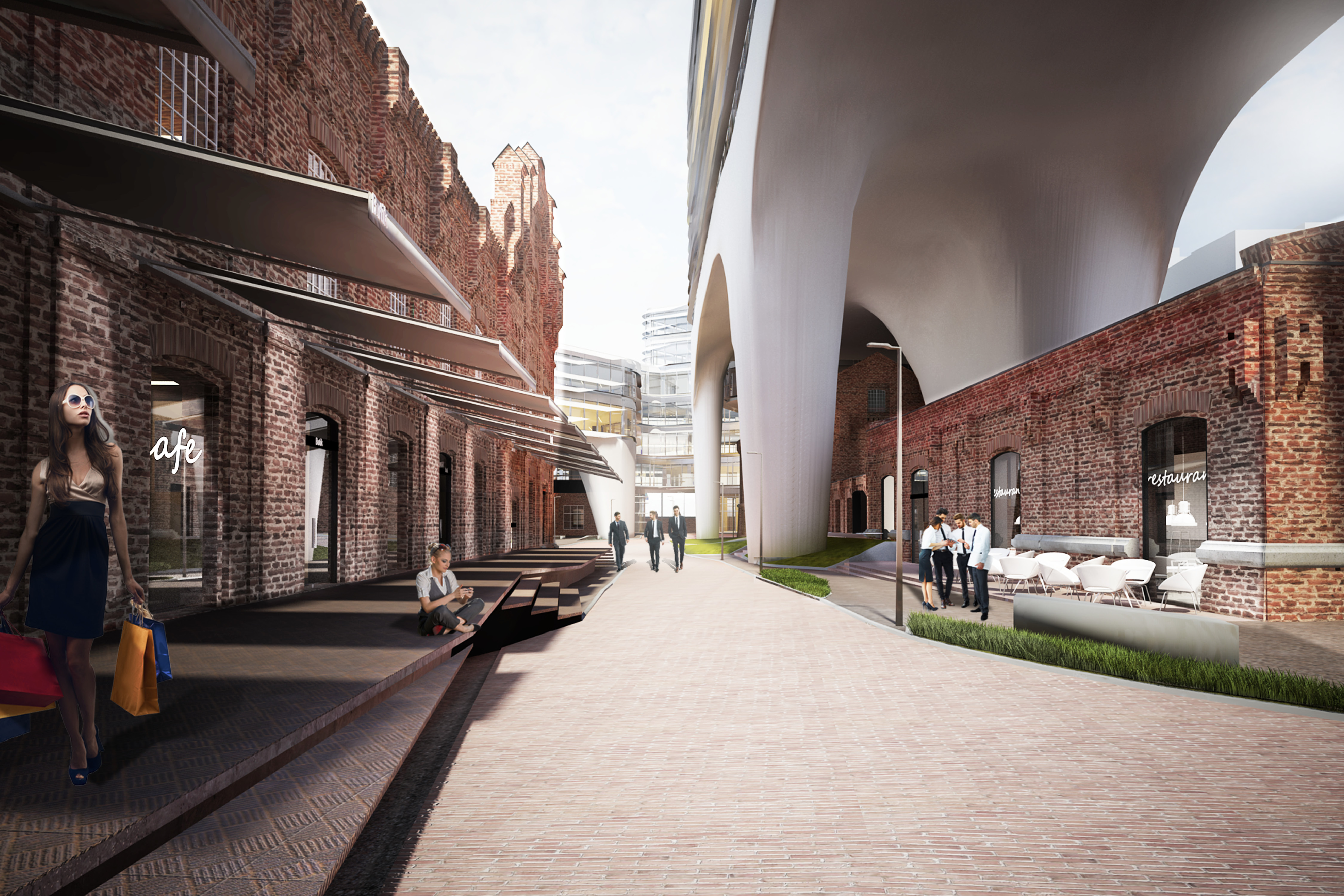 Monopolis – Multifunctional centre concept for new life of historic ...