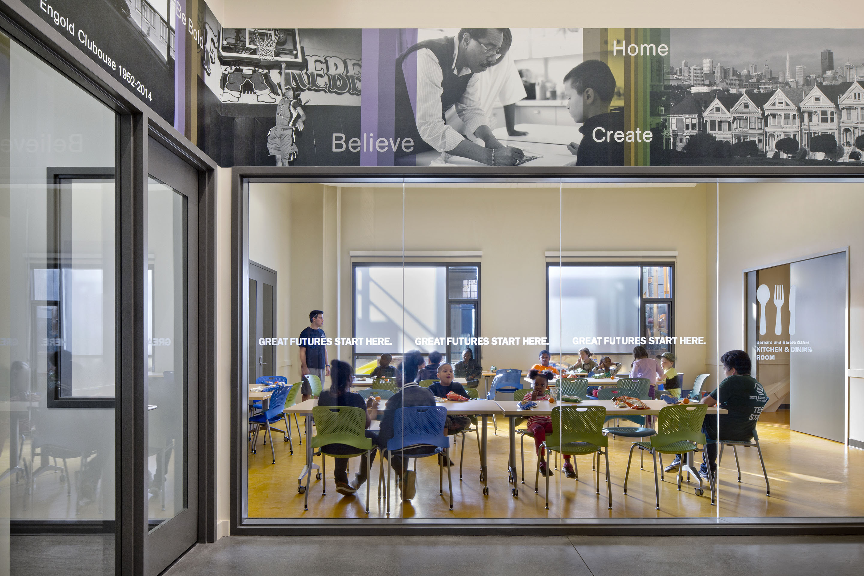 Don Fisher Clubhouse, Boys & Girls Club of San Francisco by TEF Design ...