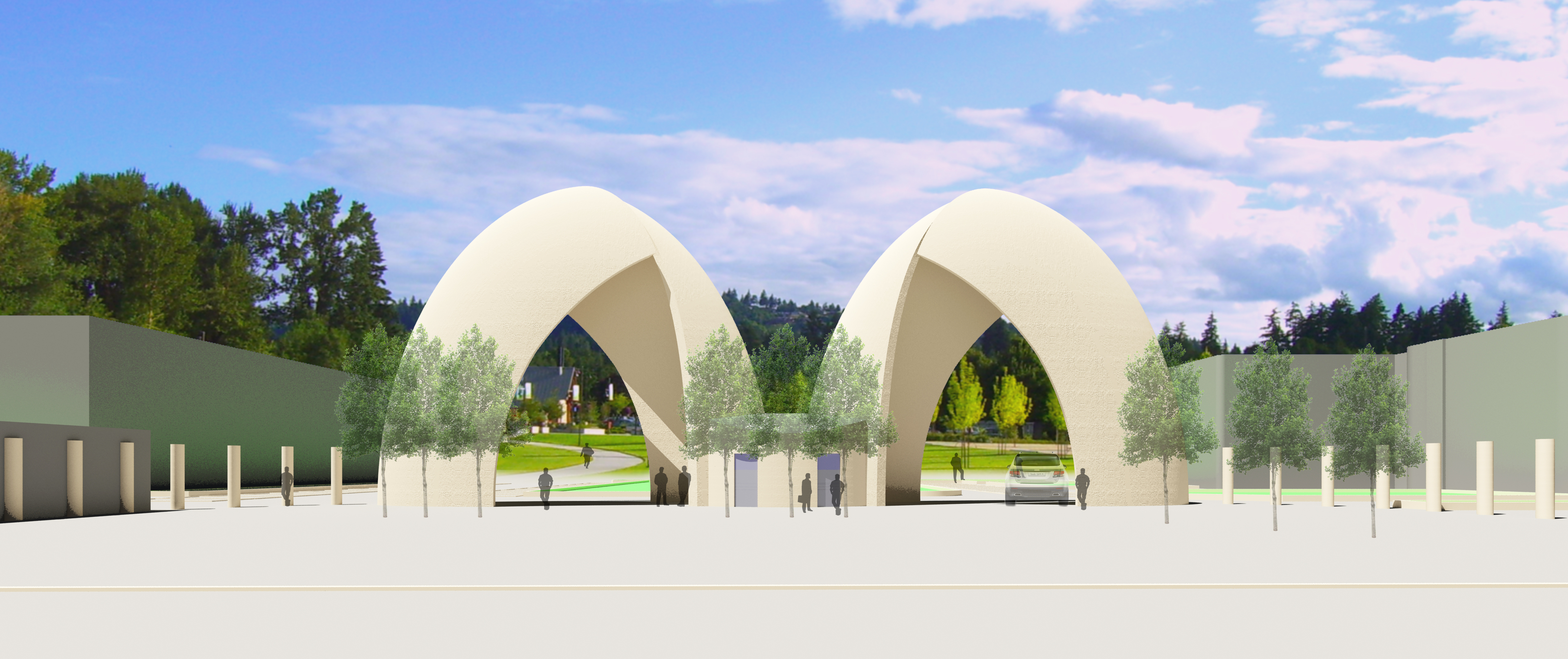 Gate Of Science & Technology Tehran University by ARG BAFT - Architizer