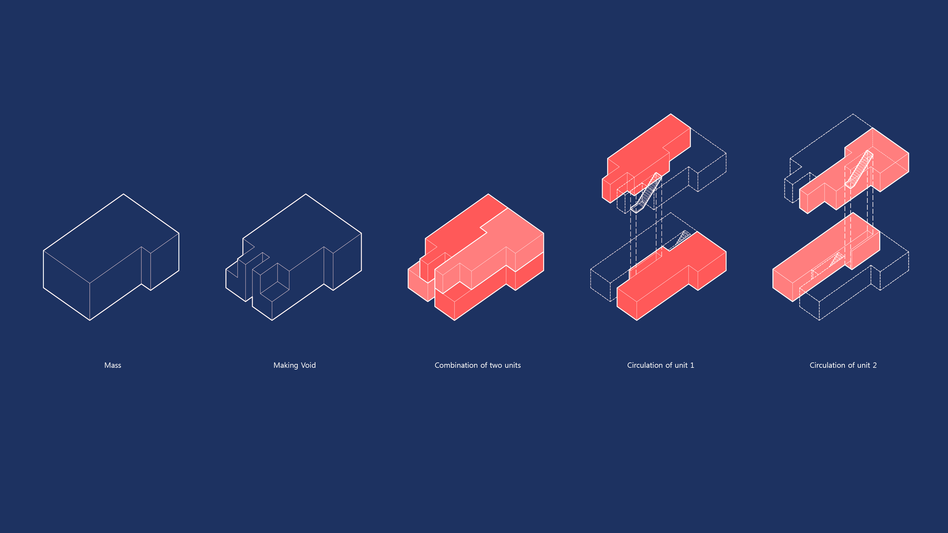 UNREALIZED ALTERNATIVE HOUSE DESIGN FOR TWO FAMILIES by Wonder ...