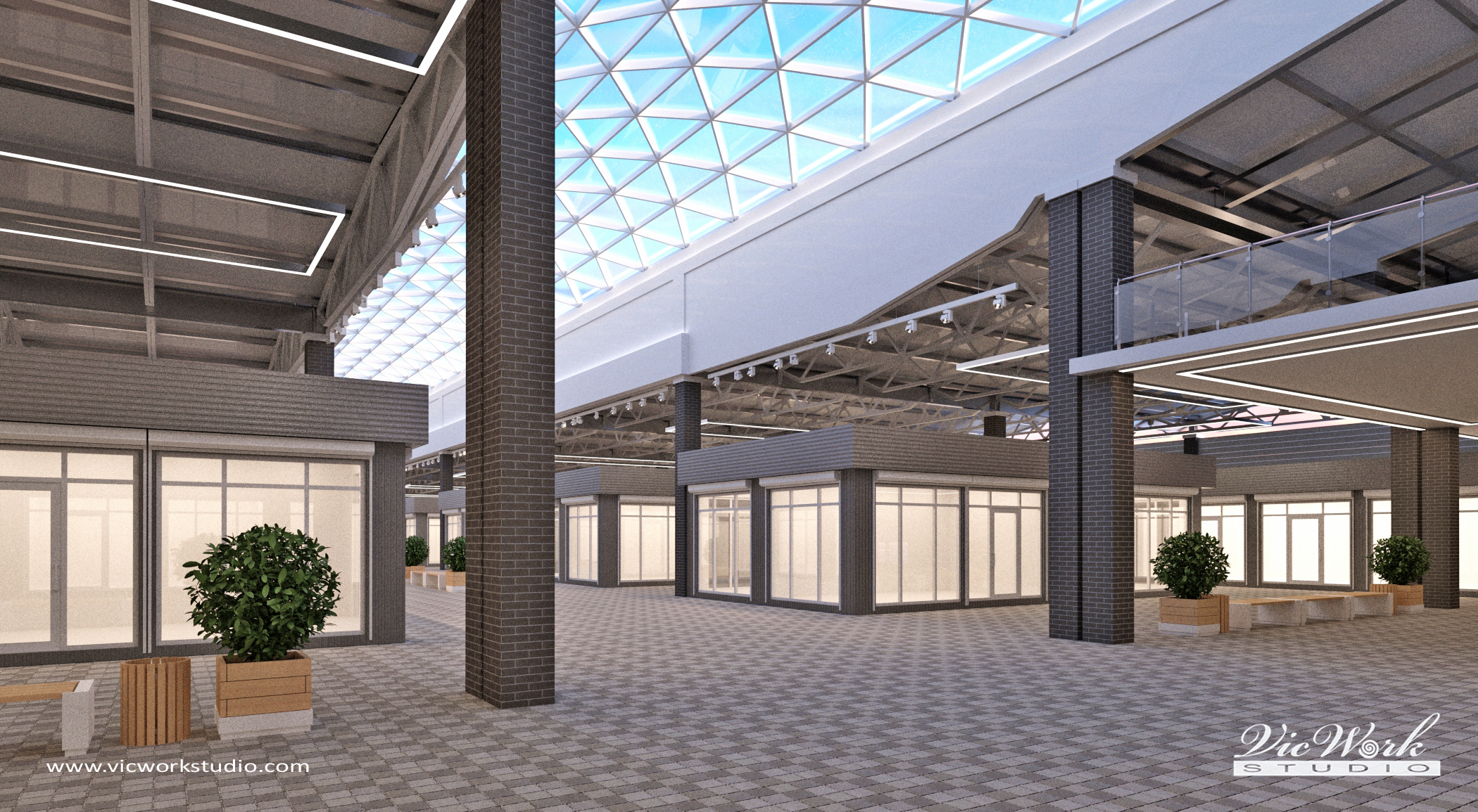 Concept Design of Covered Market by VICWORK STUDIO - Architizer