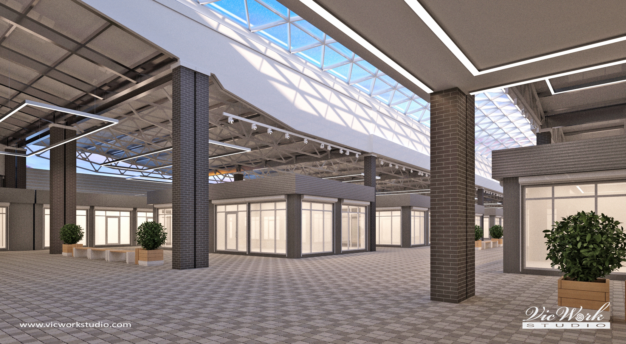 Concept Design of Covered Market by VICWORK STUDIO - Architizer