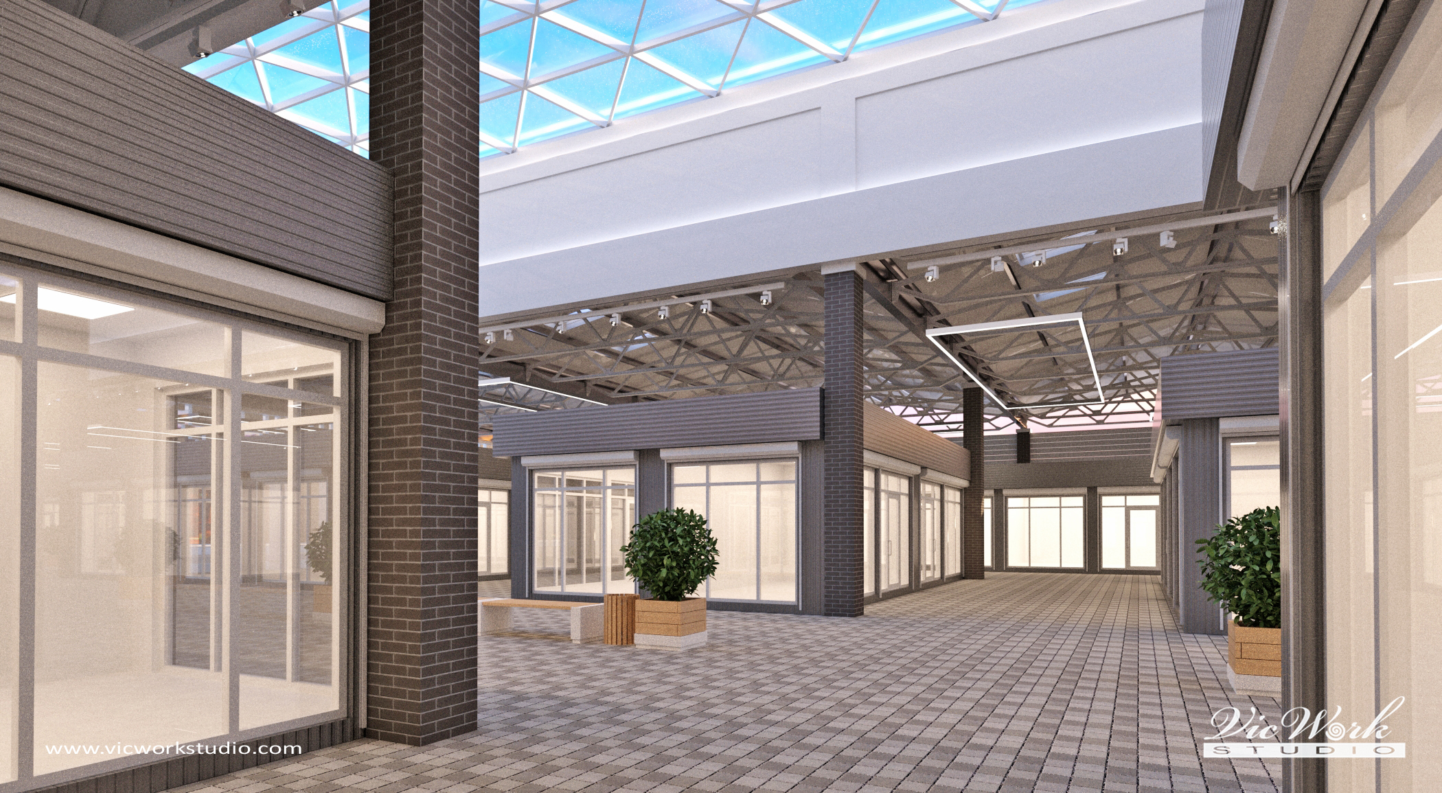 Concept Design of Covered Market by VICWORK STUDIO - Architizer