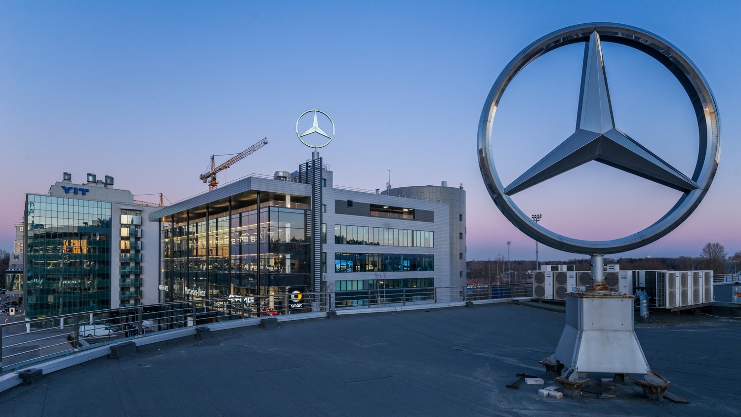 The «Mercedes-Benz» Dealership by Architectural bureau A.Len - Architizer