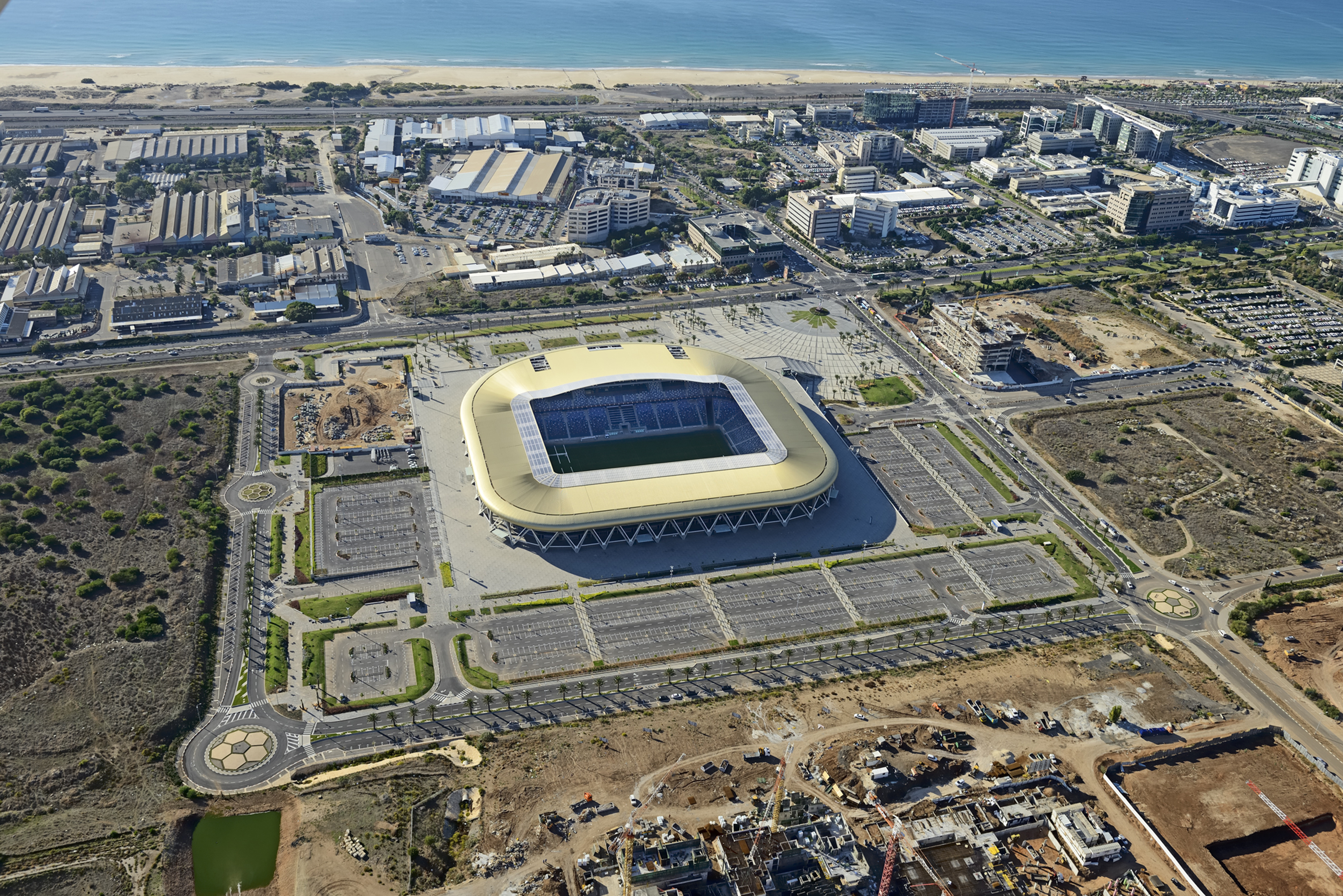 Sammy Ofer Stadium, Haifa by Mansfeld-Kehat - Architizer