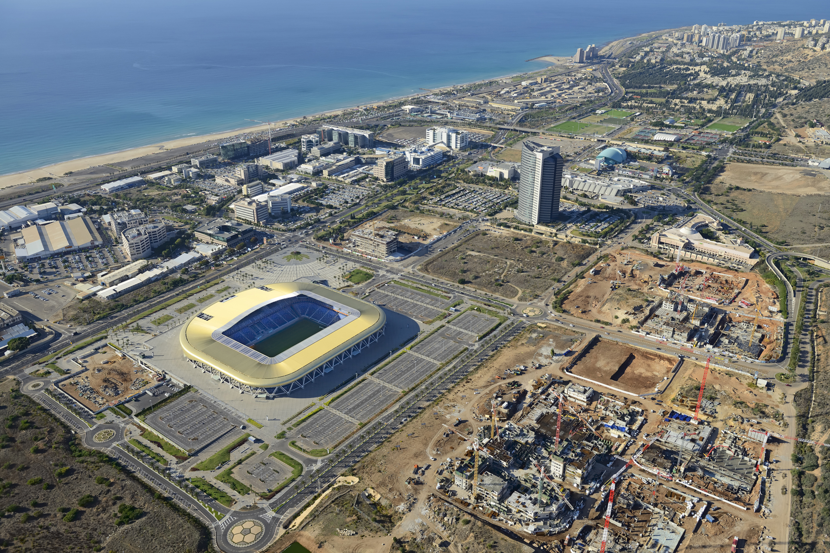 Sammy Ofer Stadium, Haifa by Mansfeld-Kehat - Architizer