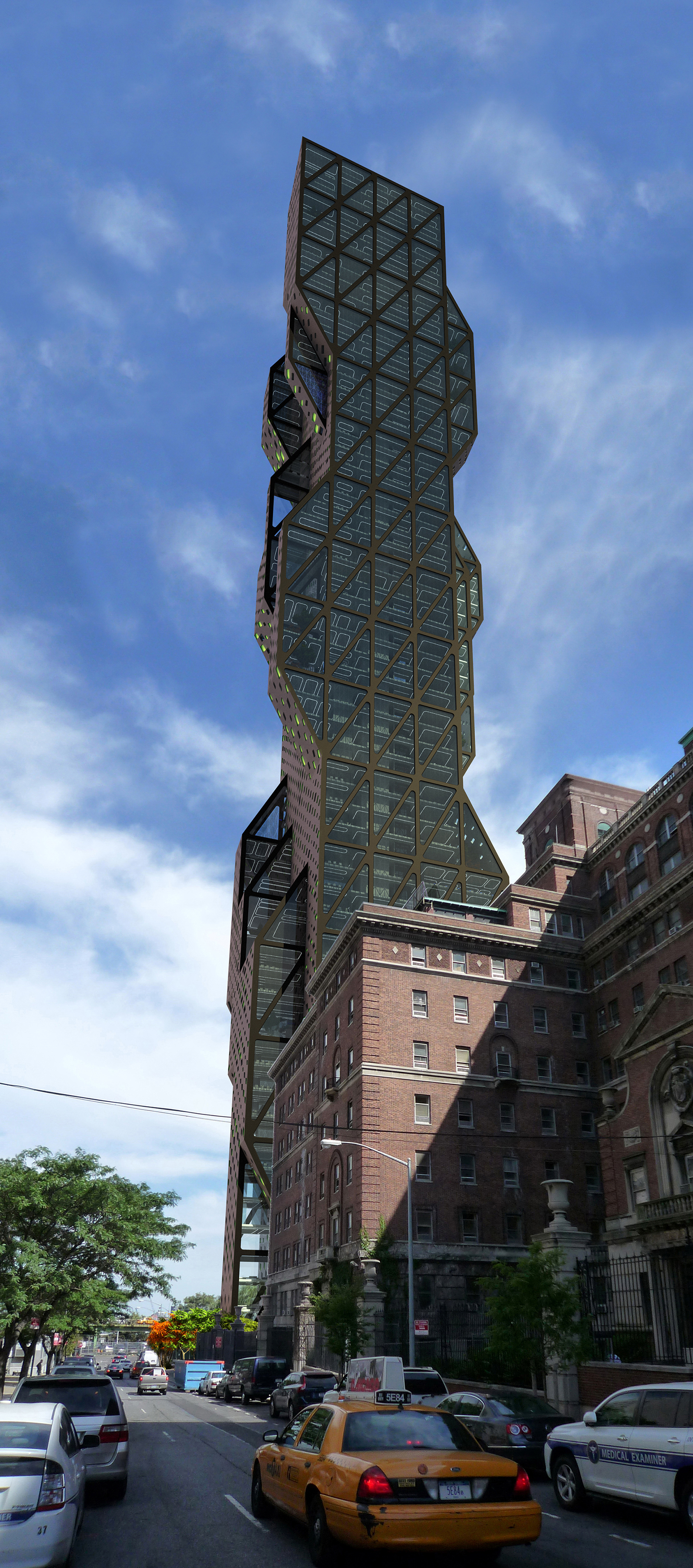 1st Ave "Wave Tower" by Labscape Architecture - Architizer
