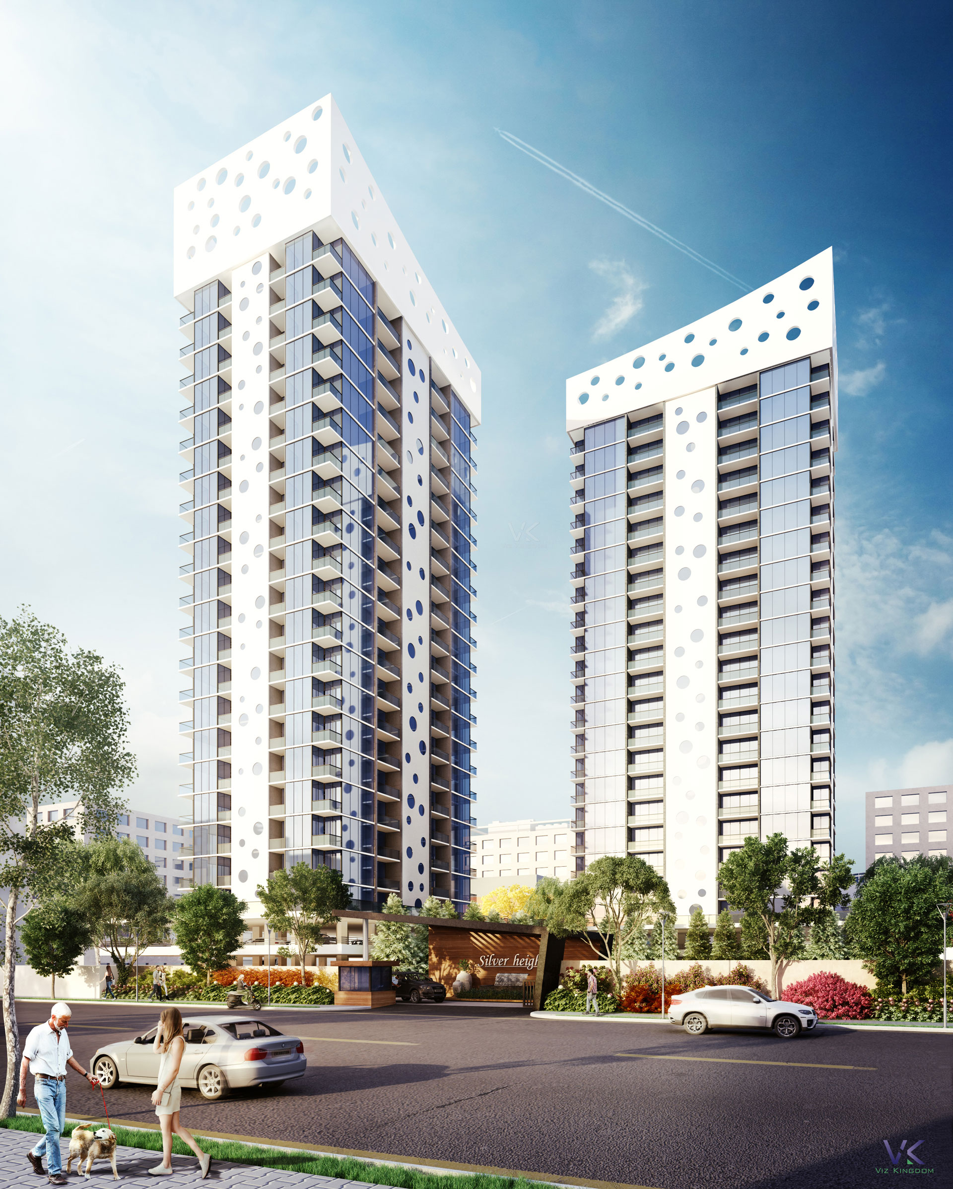 Residential high rise building by Kaushik Vadher - Architizer