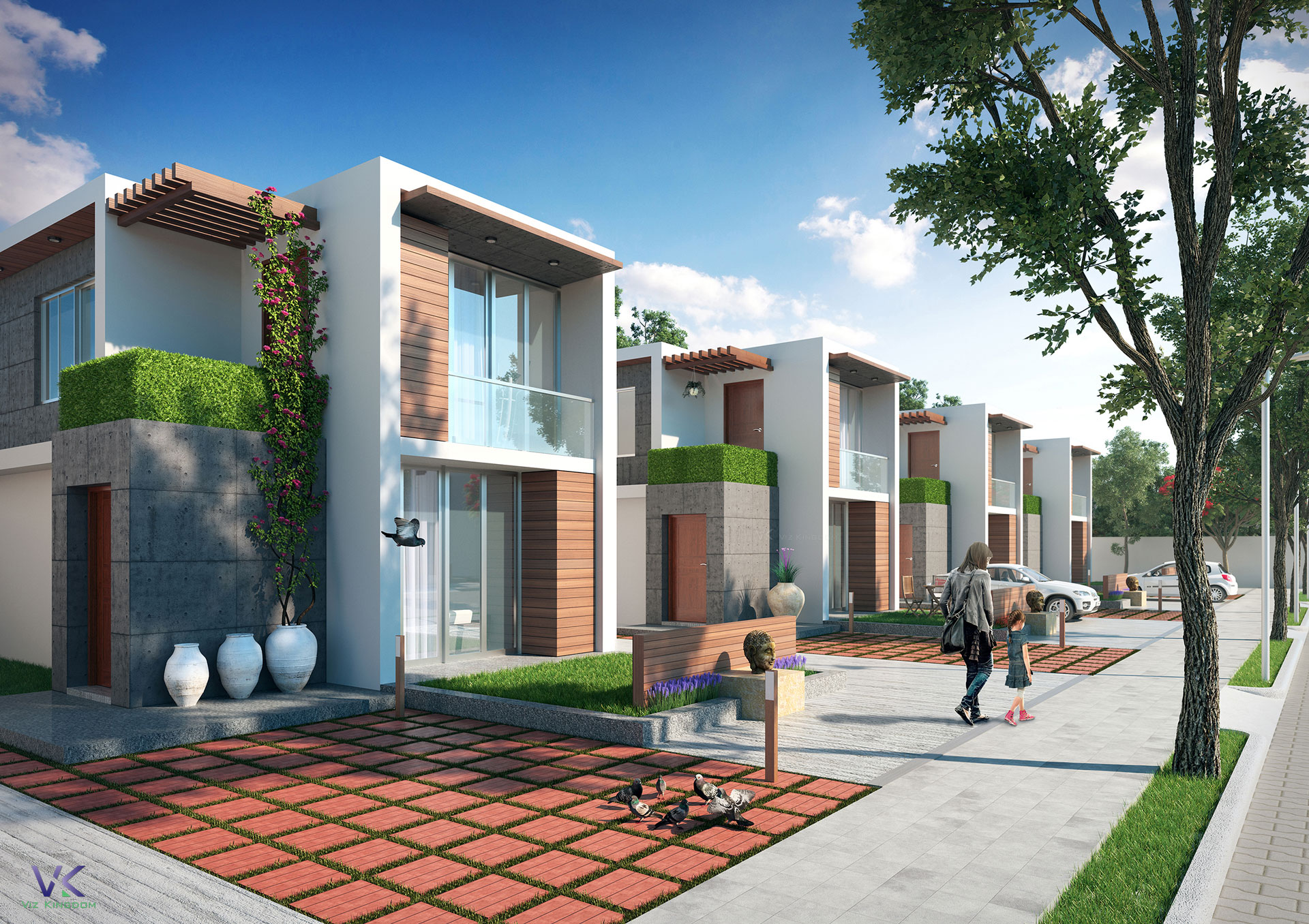 Row houses by Kaushik Vadher - Architizer