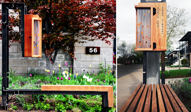 North End Free Library & Bench by CGS | Curran Gacesa Slote Architects ...