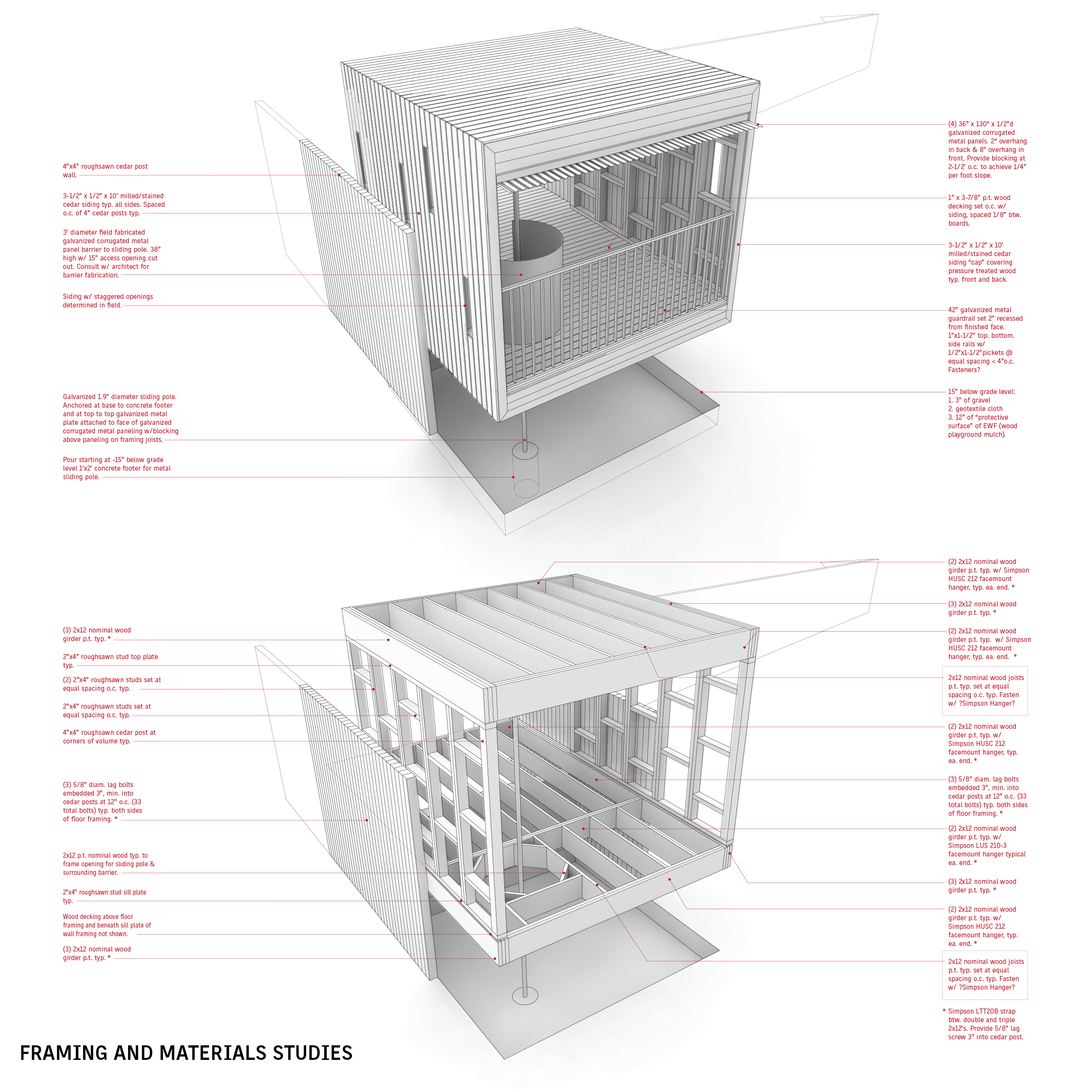 Nest - A Treehouse at the UT Gardens by Sanders Pace Architecture ...