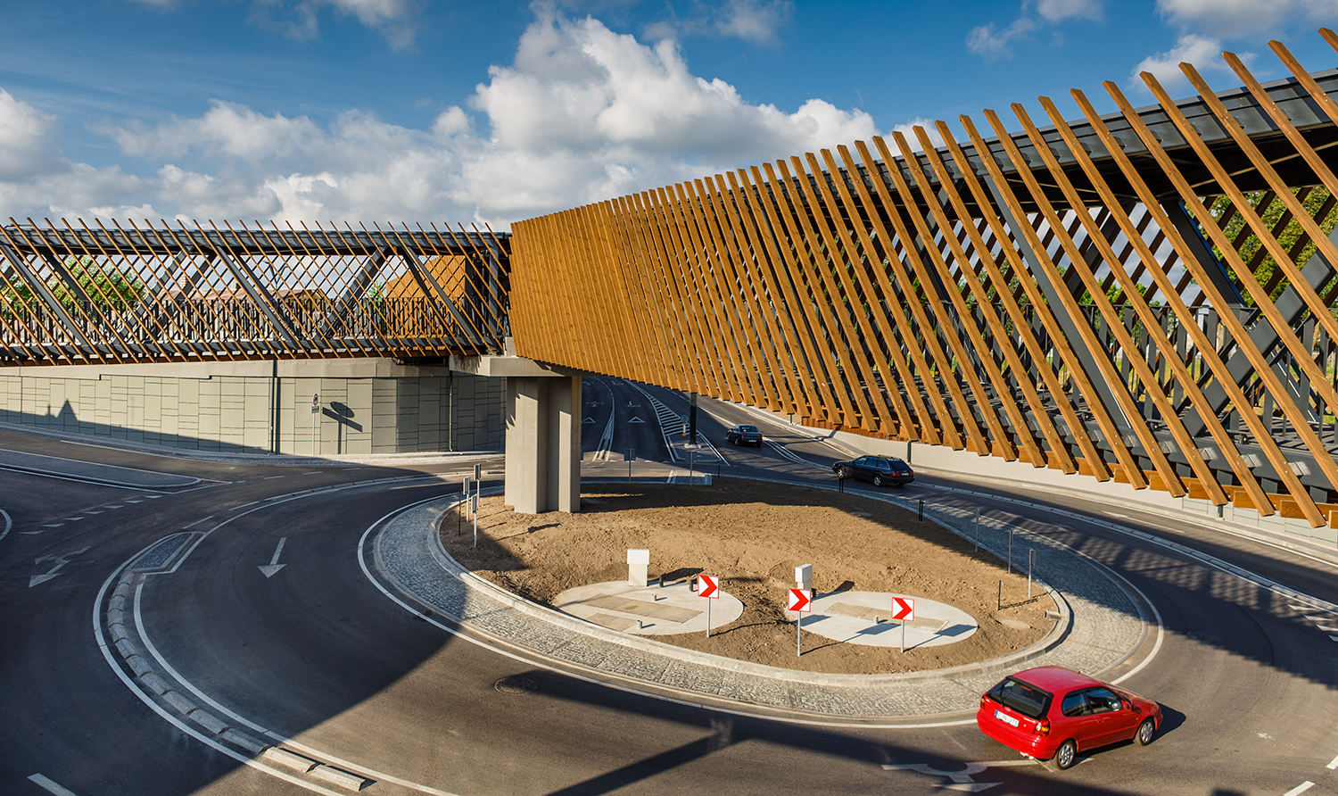 Two-level junction with railway reconstruction in Marijampole P. Armino ...