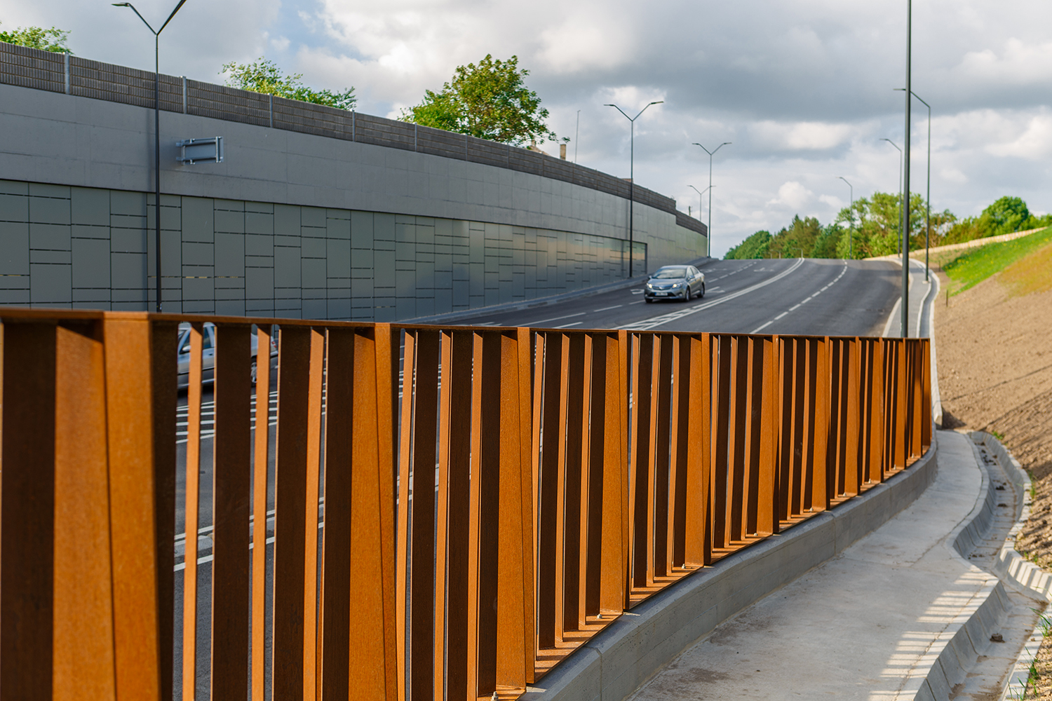 Two-level junction with railway reconstruction in Marijampole P. Armino ...