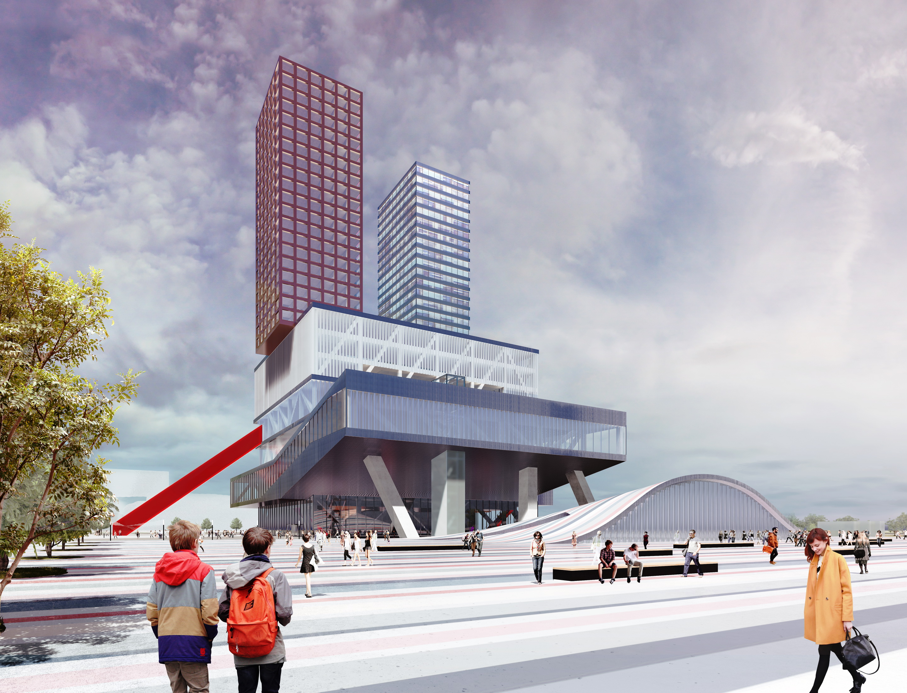 Chelyabinsk Congress Center by Andrey Ukolov, Ekaterina Osipova ...