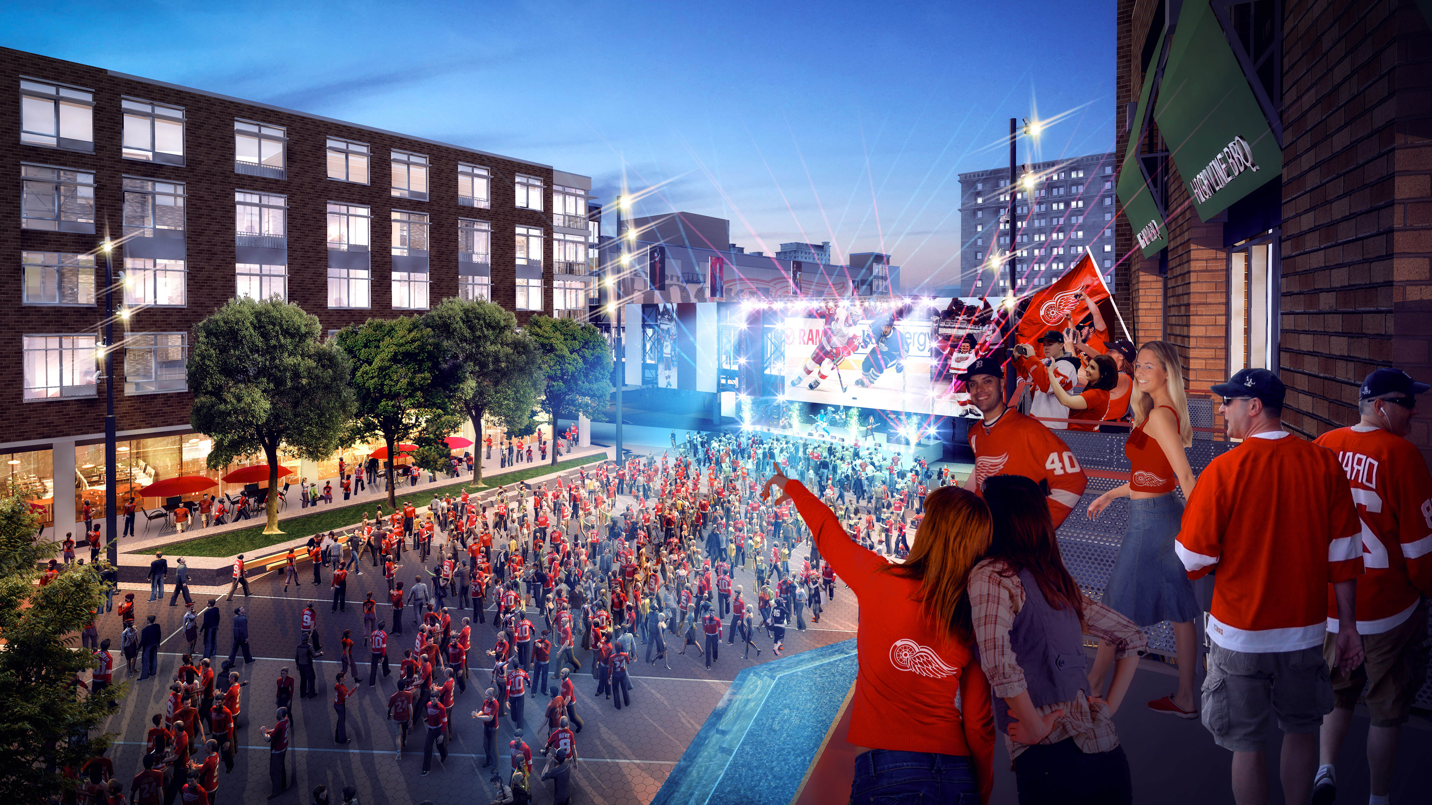 Detroit Events Center by HOK - Architizer