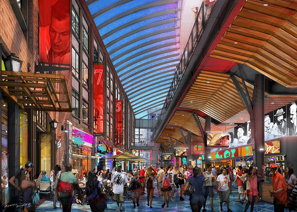 Detroit Events Center by HOK - Architizer