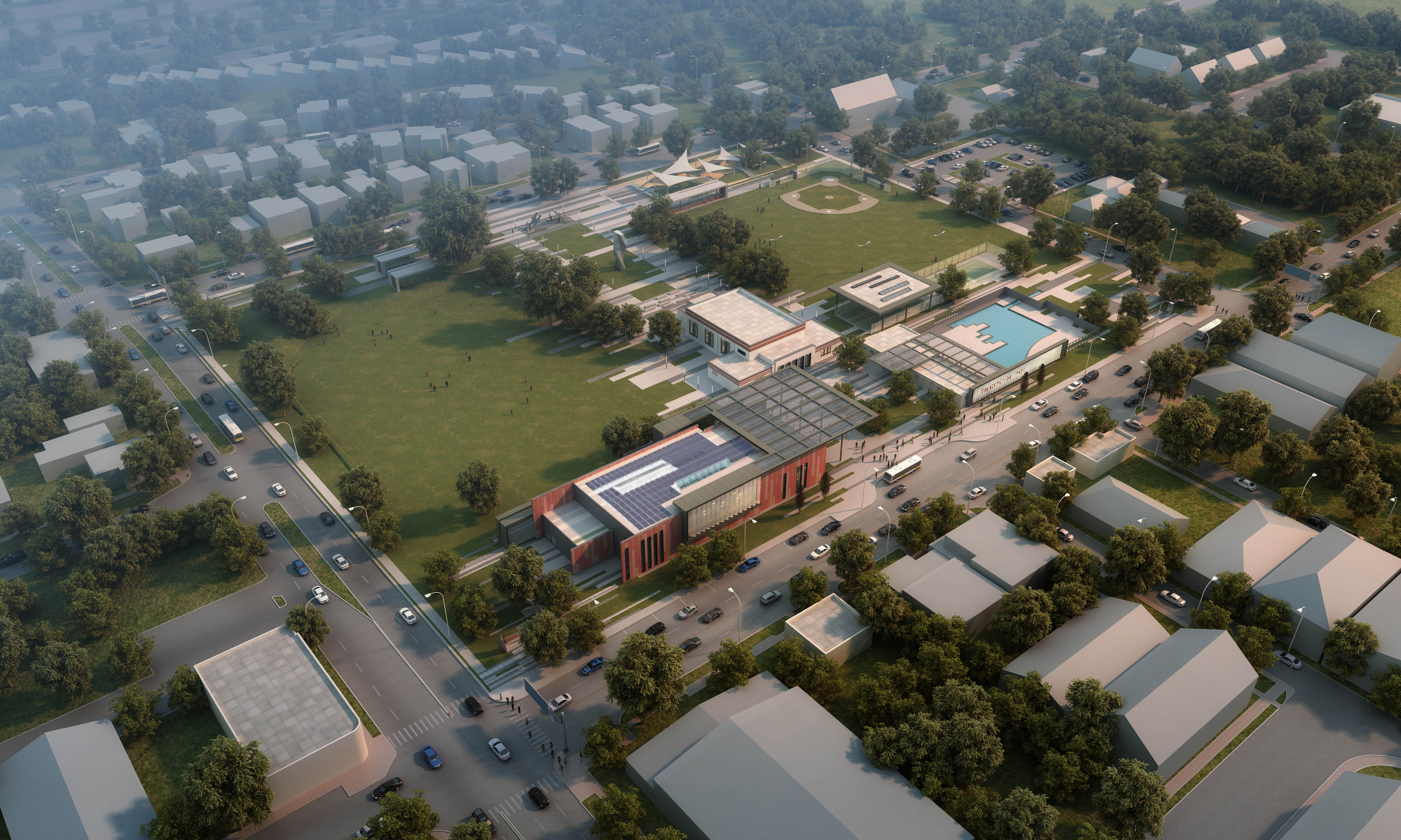 Brooklin Library and Community Center by Perkins and Will - Architizer