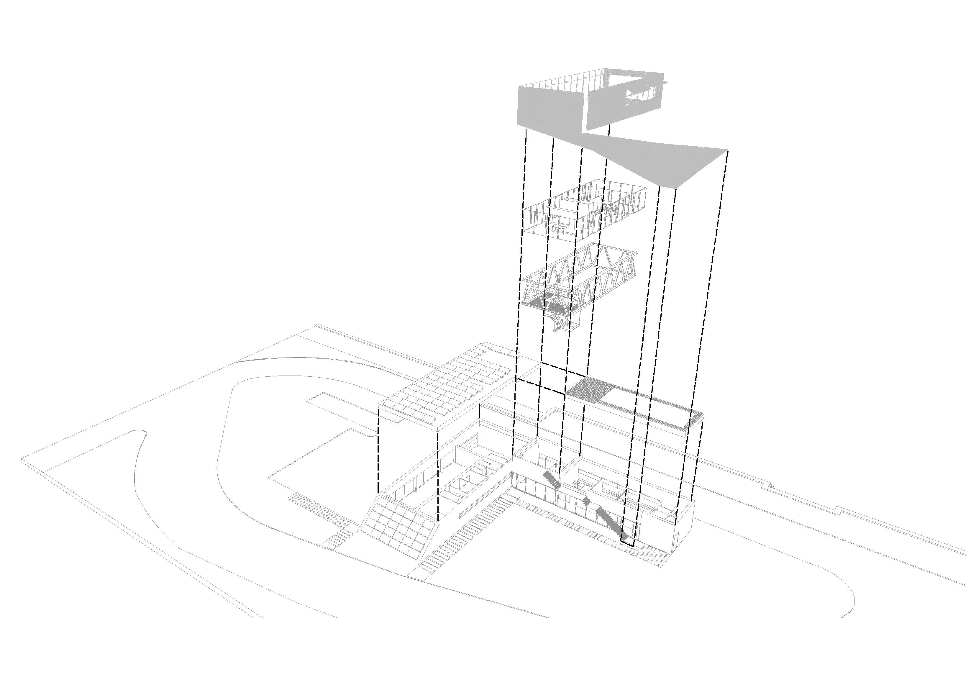 Gönyű port control building by sporaarchitects - Architizer