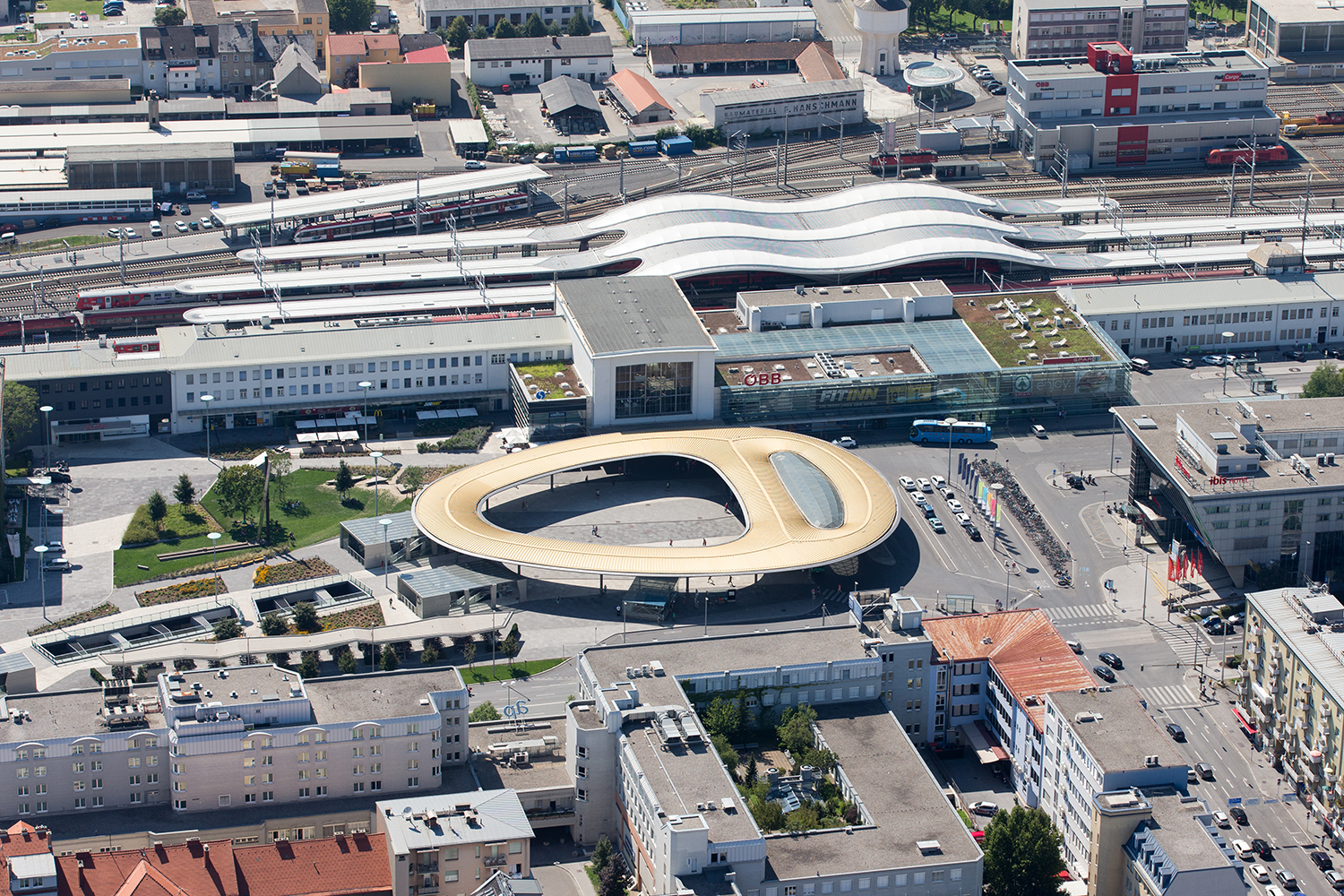 Graz Main Station Redevelopment by Zechner & Zechner - Architizer