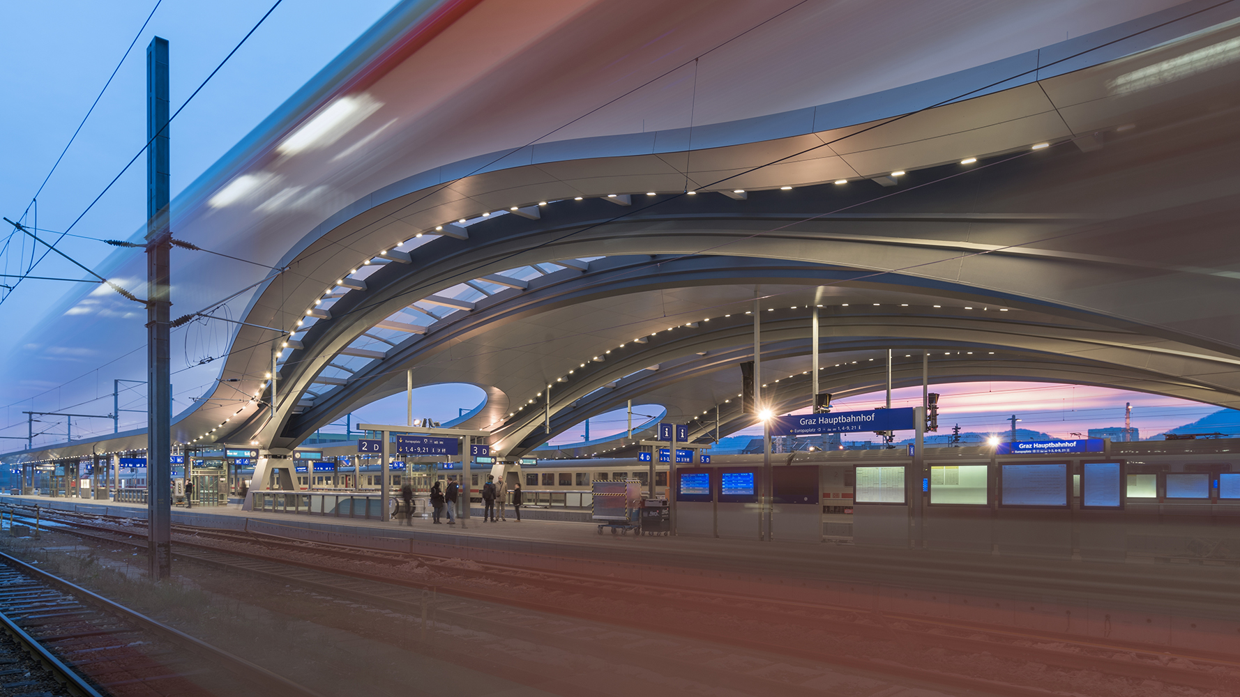 Graz Main Station Local Transport Hub by Zechner & Zechner - Architizer