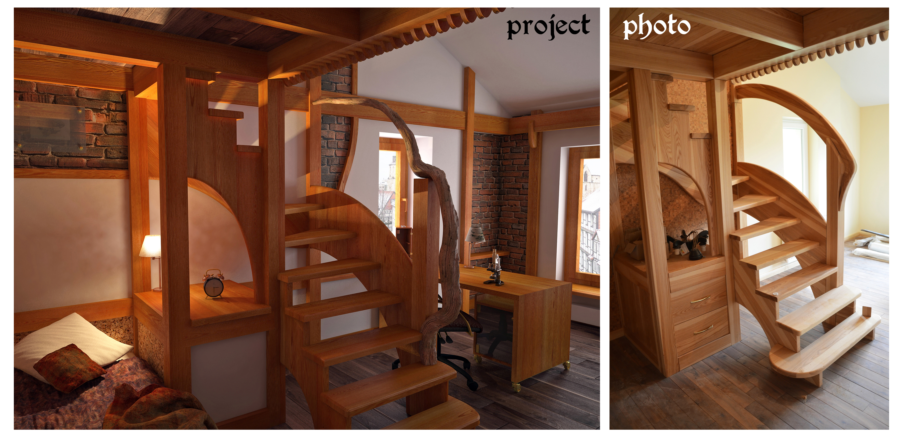 Three-deck apartment - level 2 : Gothic spirit by Consul & Co - Architizer