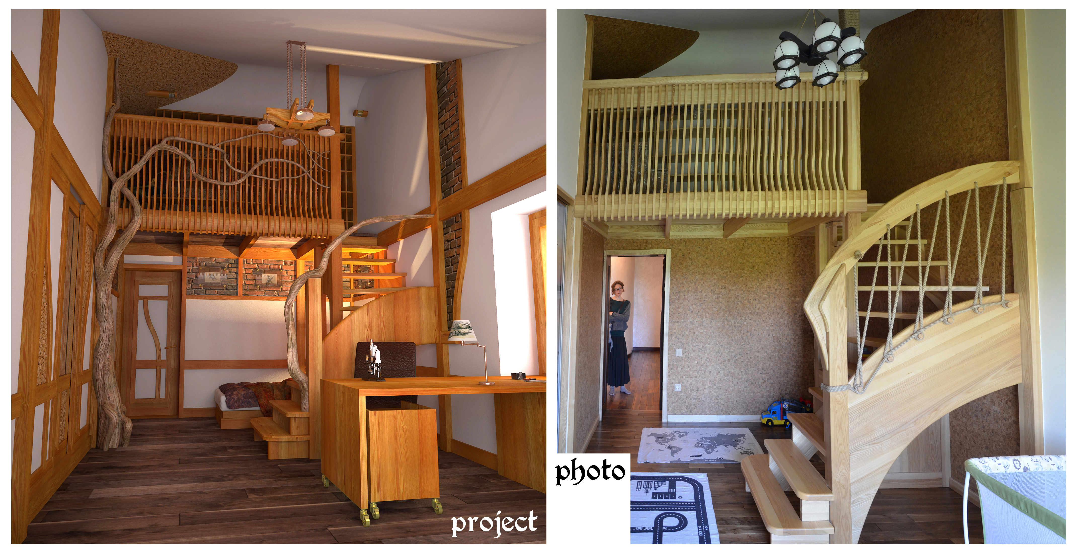 Three-deck apartment - level 2 : Gothic spirit by Consul & Co - Architizer