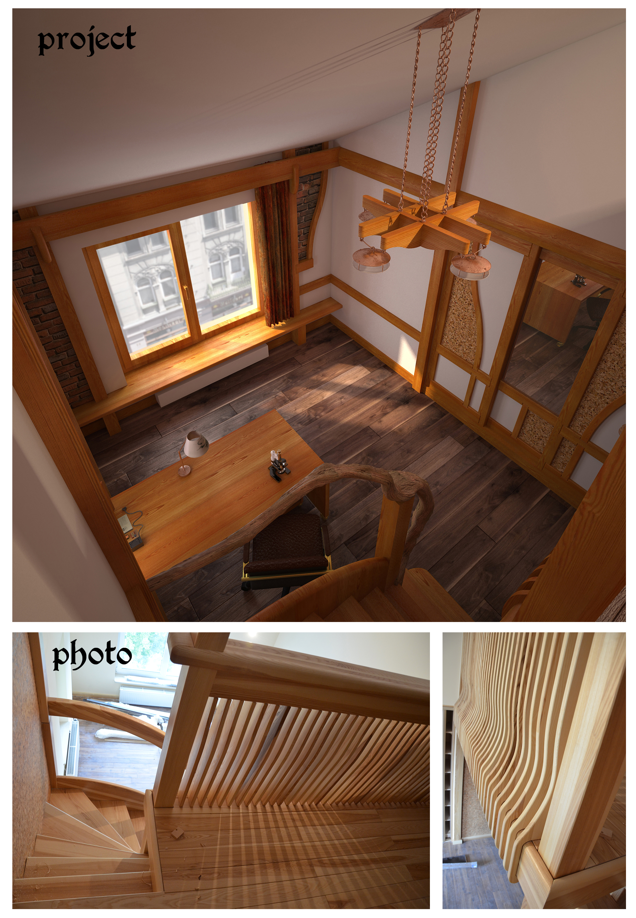 Three-deck apartment - level 2 : Gothic spirit by Consul & Co - Architizer