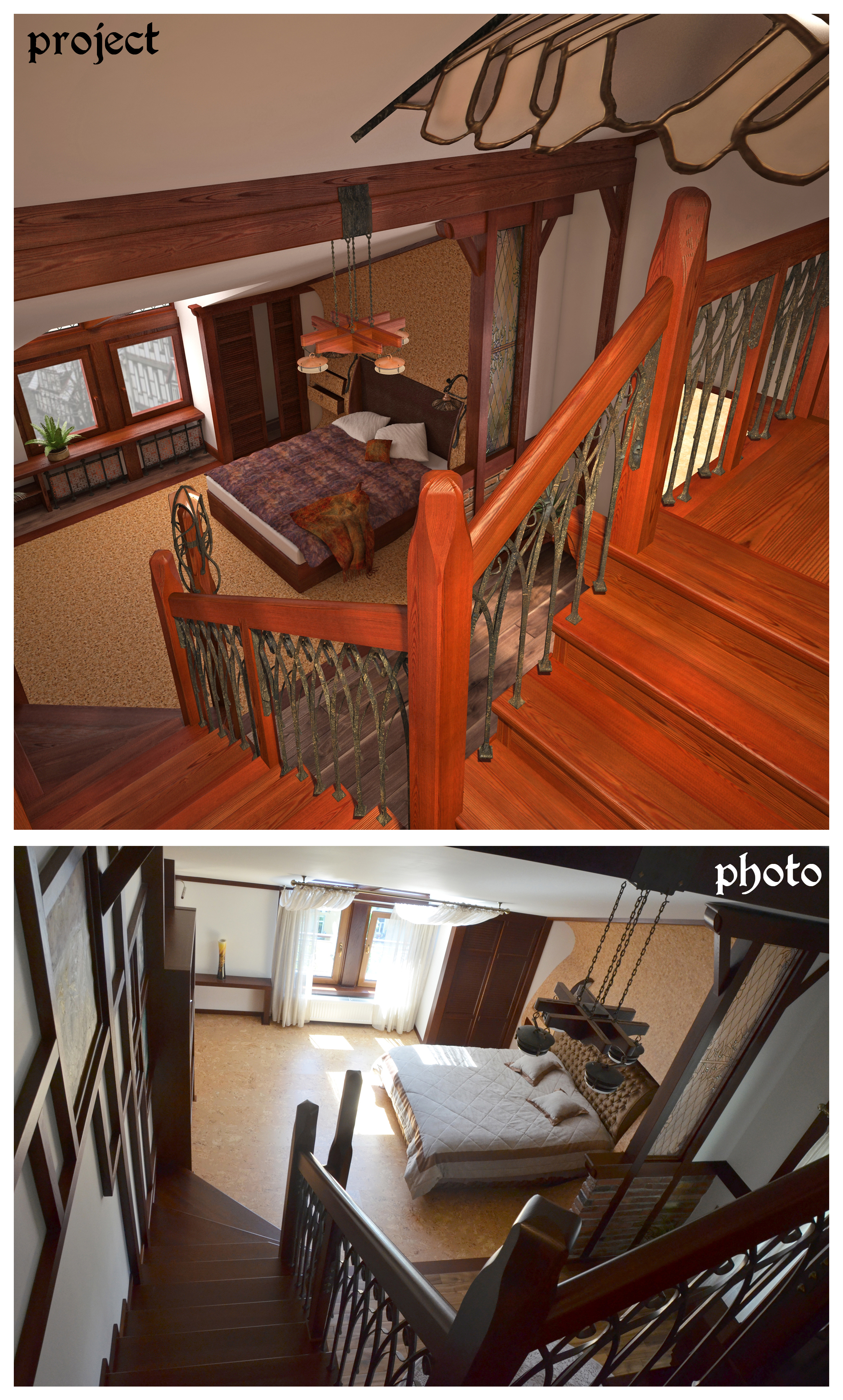 Three-deck apartment - level 2 : Gothic spirit by Consul & Co - Architizer