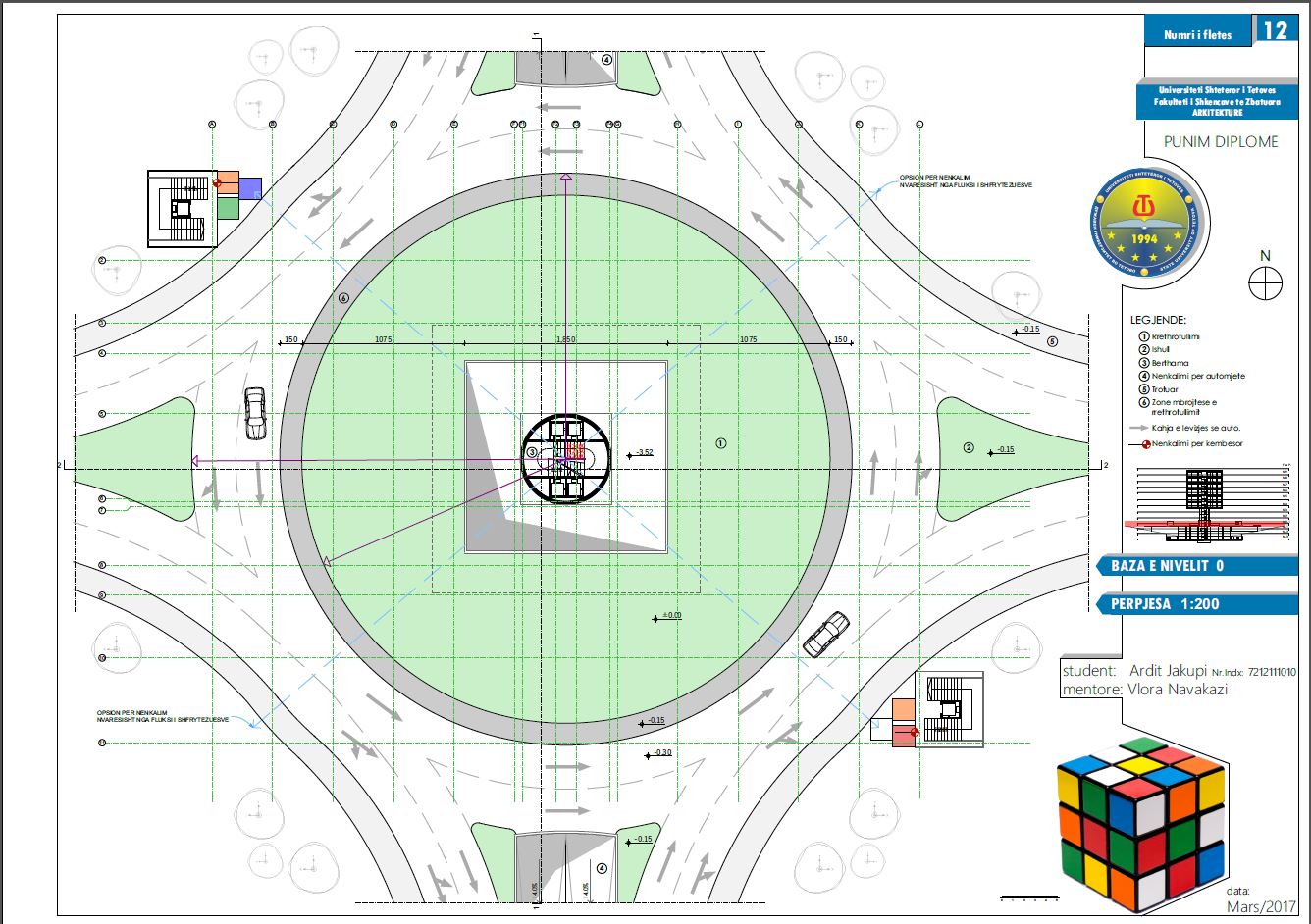 Idea 2100525: Experimental office building RUBIK-cube by Vertex Studio ...