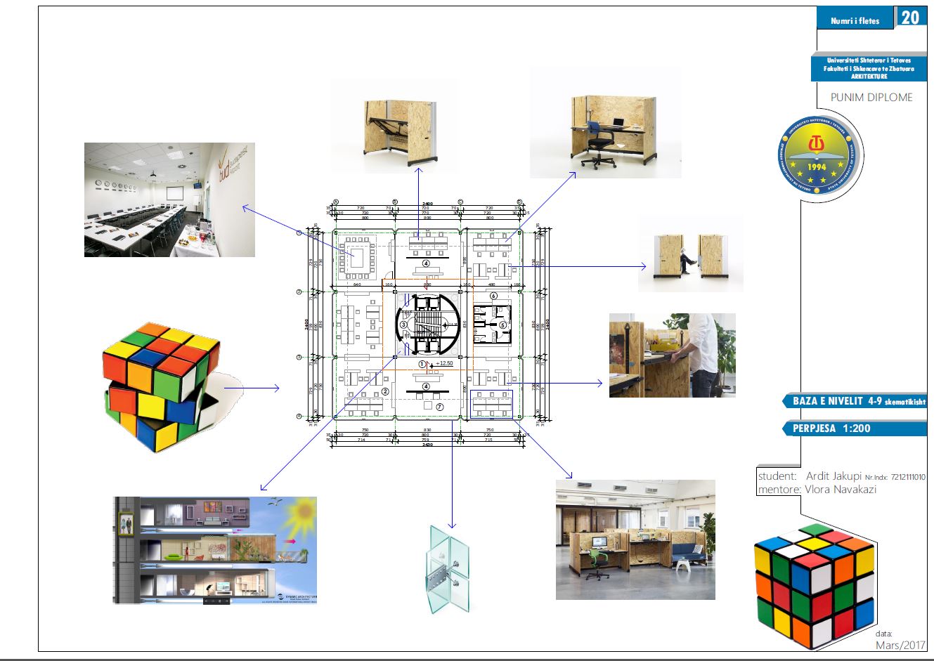 Experimental office building RUBIK-cube - Architizer