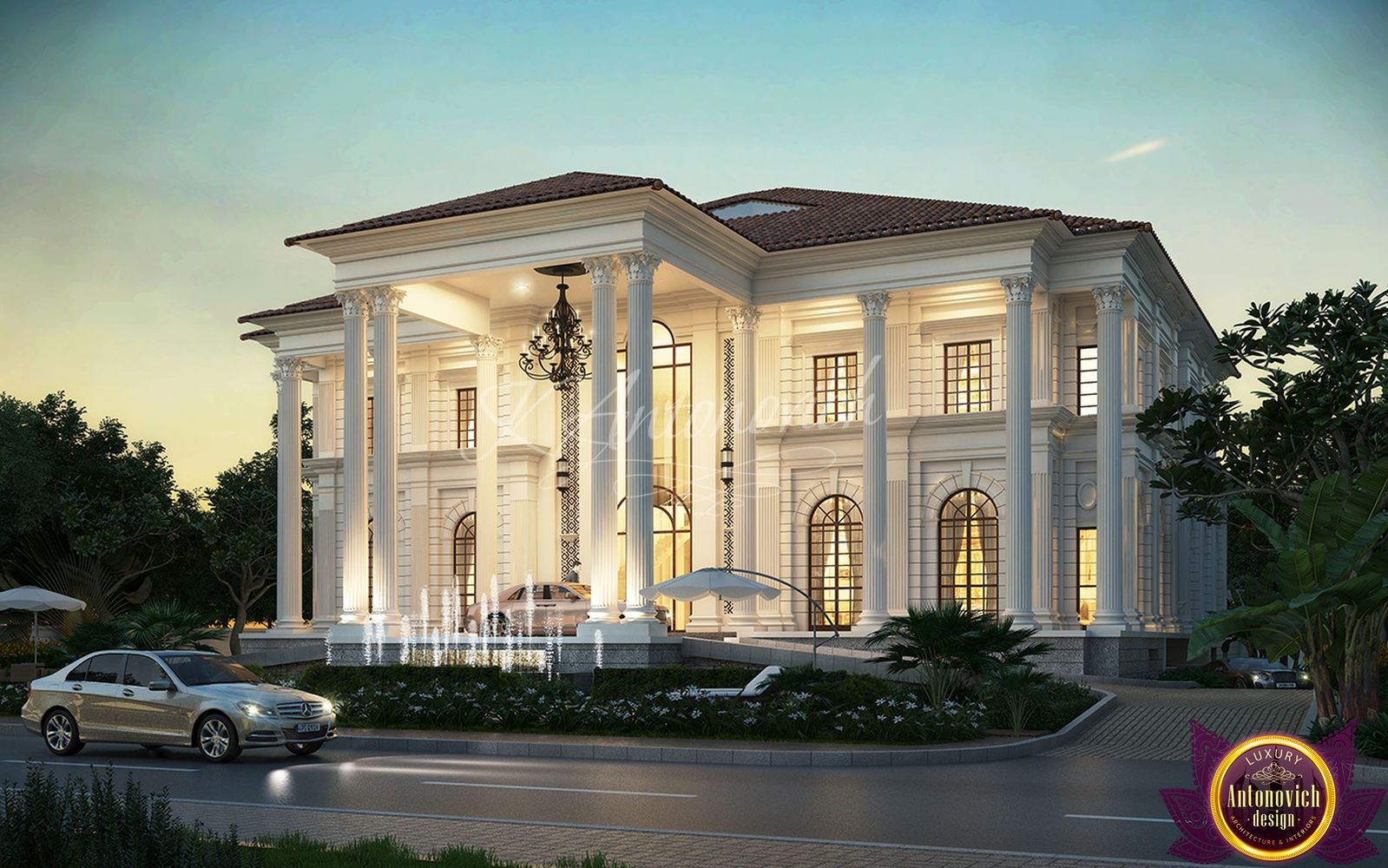 Facade Design in the classical style from Katrina Antonovich by LUXURY ...