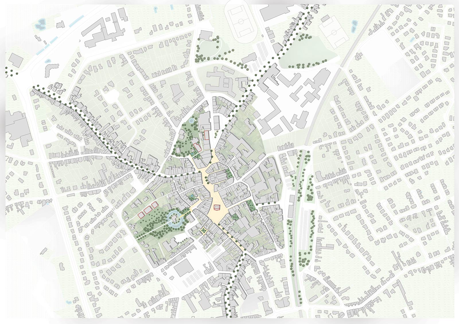 Torhout Masterplan by LOLA landscape architects - Architizer