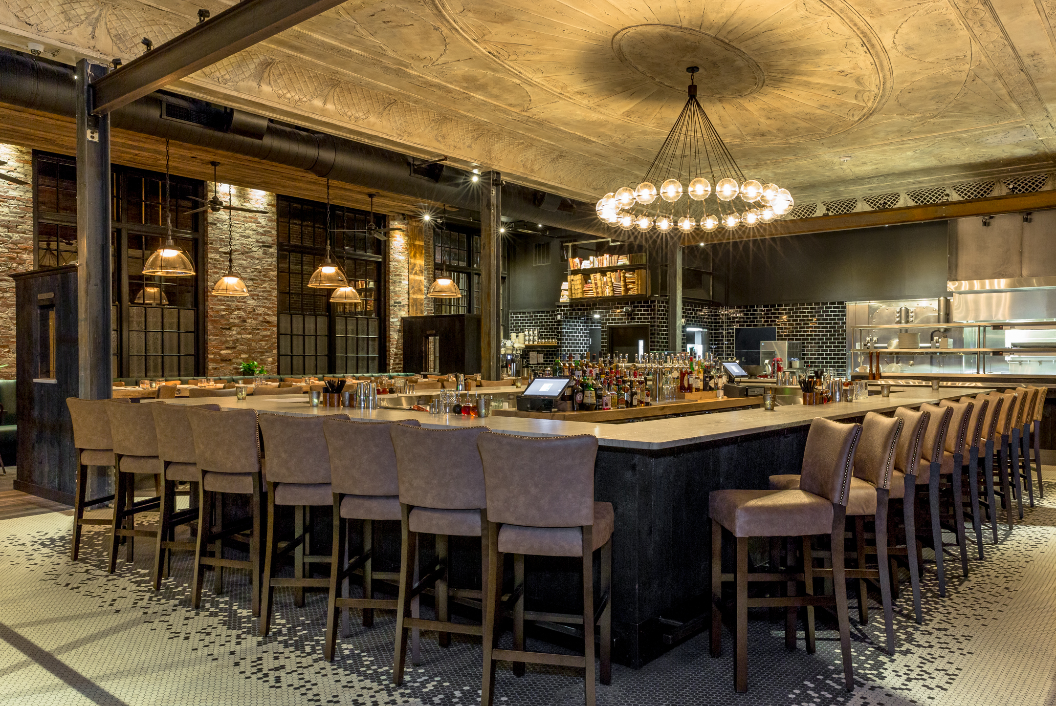 Ledger Restaurant by Assembly Design Studio Boston - Architizer