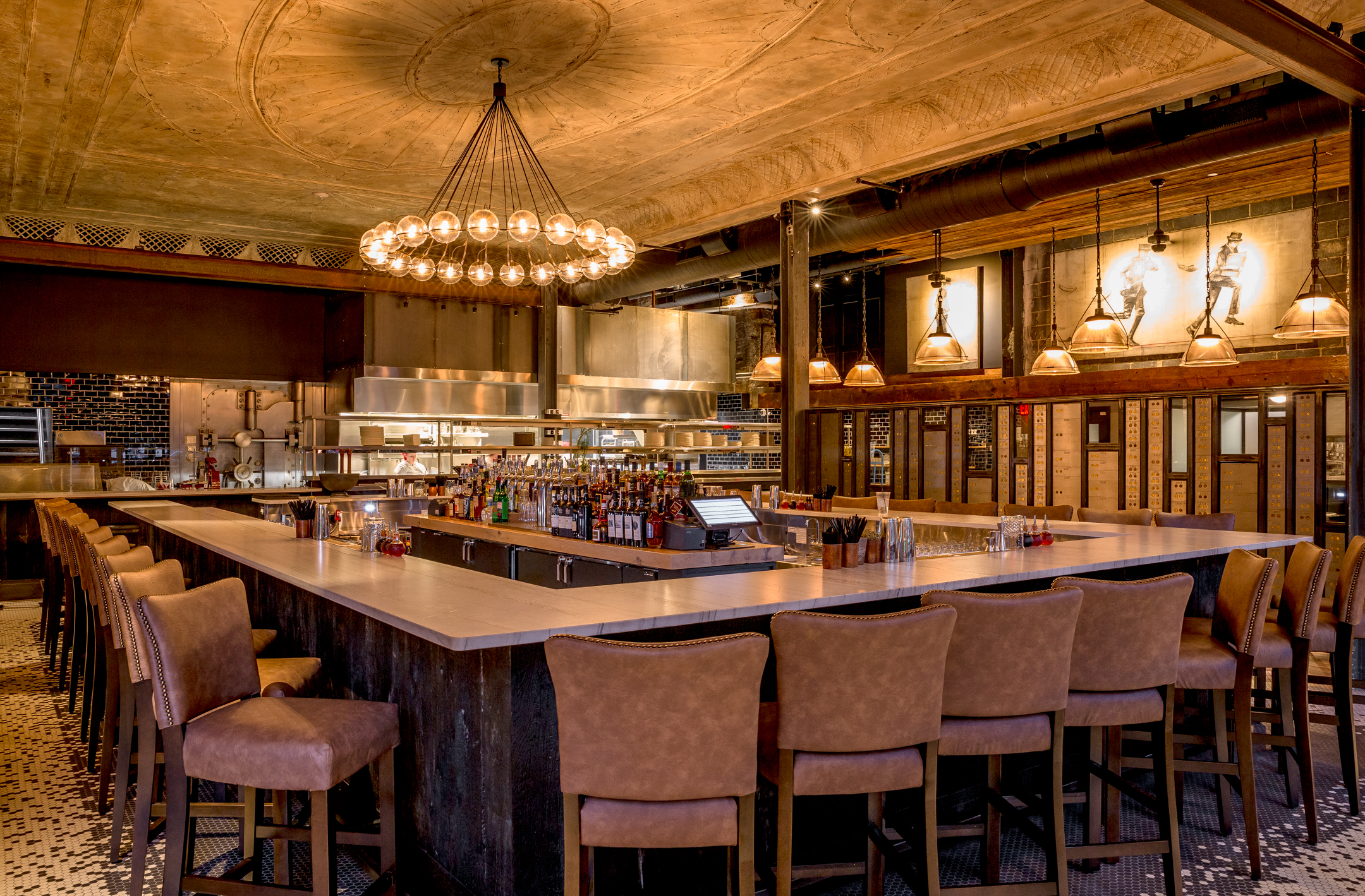 Ledger Restaurant by Assembly Design Studio Boston - Architizer