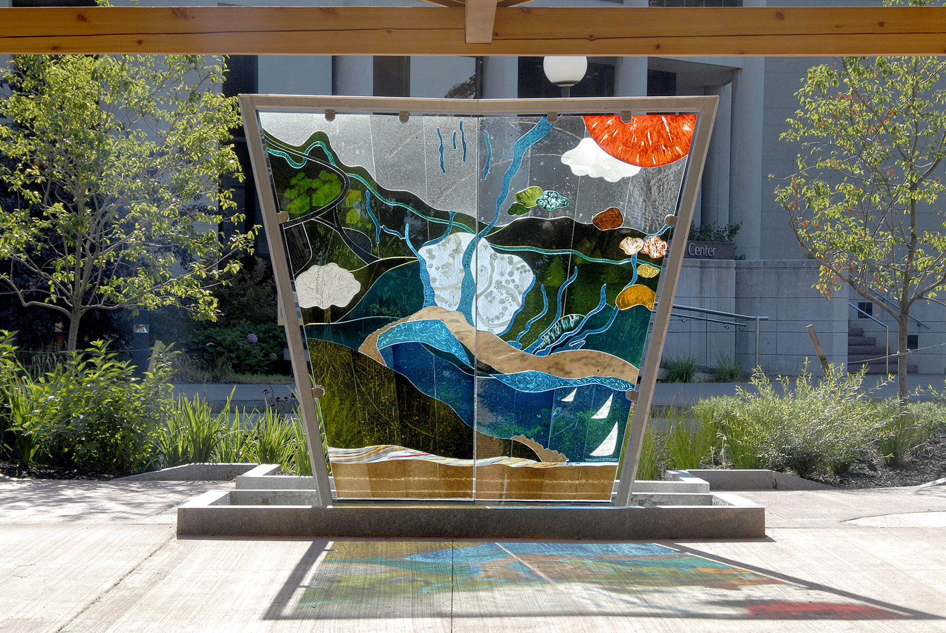Genesee River Watershed by Gong Glass Works - Architizer
