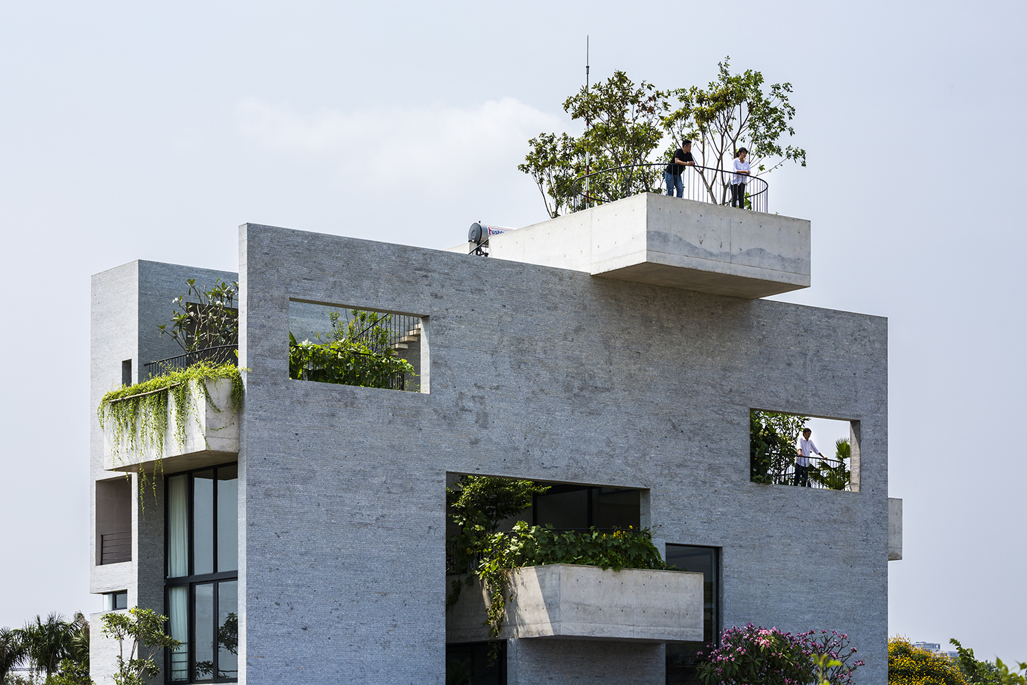 Binh House by Vo Trong Nghia Architects - Architizer