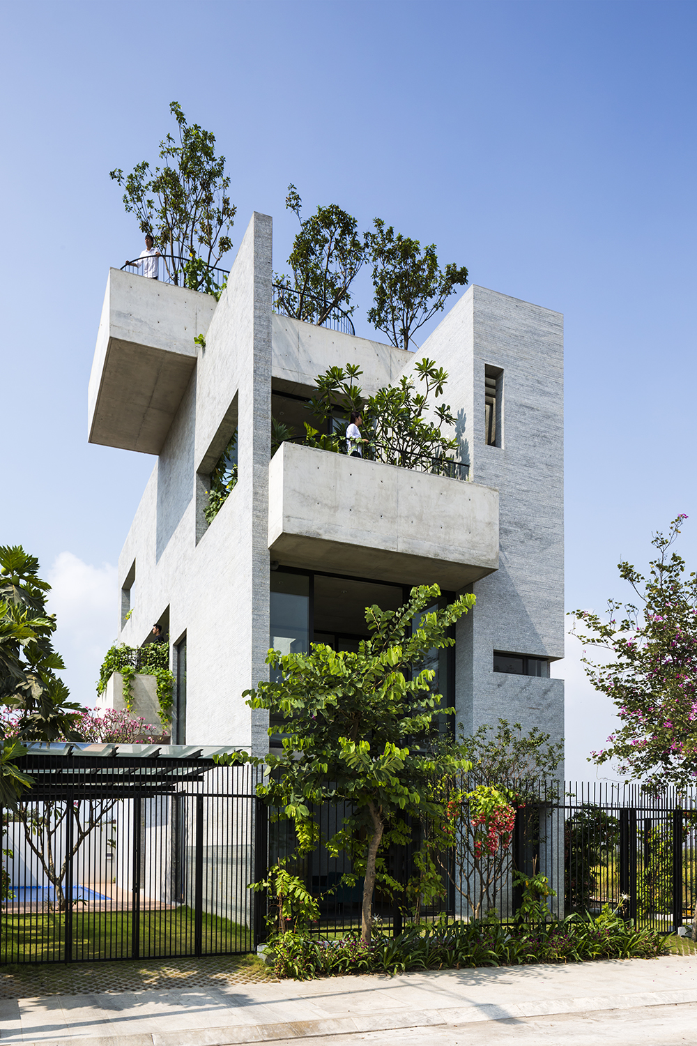 Binh House by Vo Trong Nghia Architects - Architizer